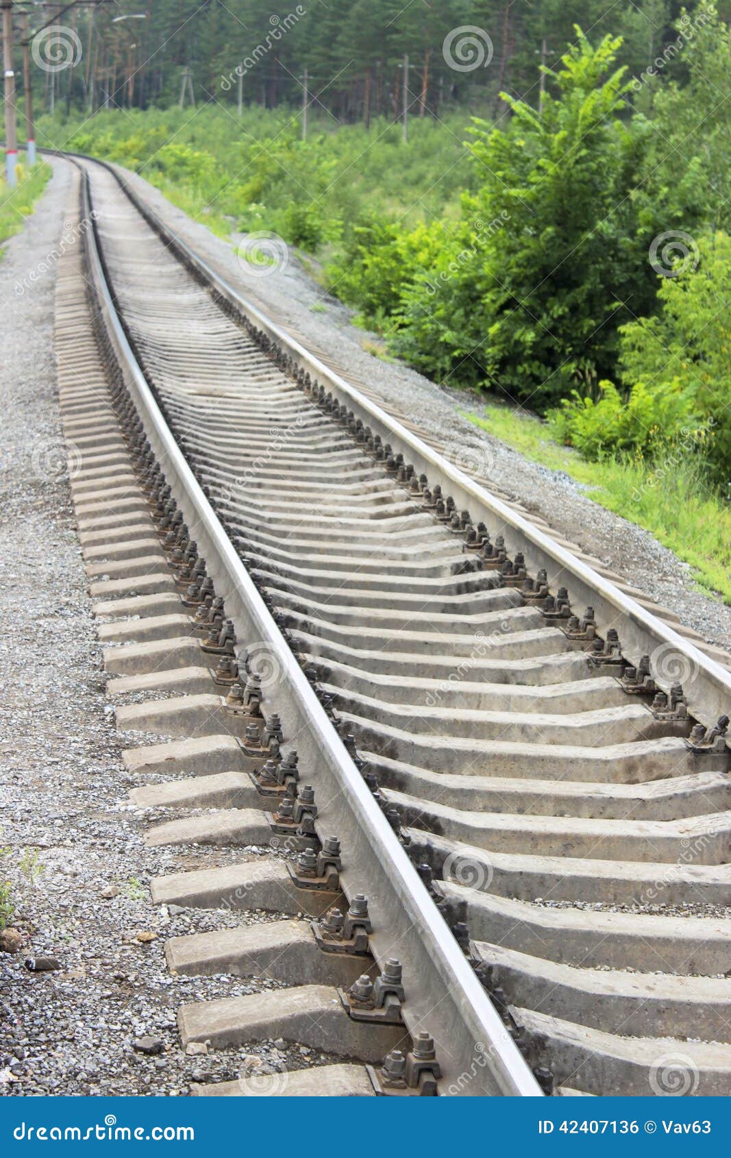 Railroad stock photo. Image of pathway, route, road, elevated - 42407136