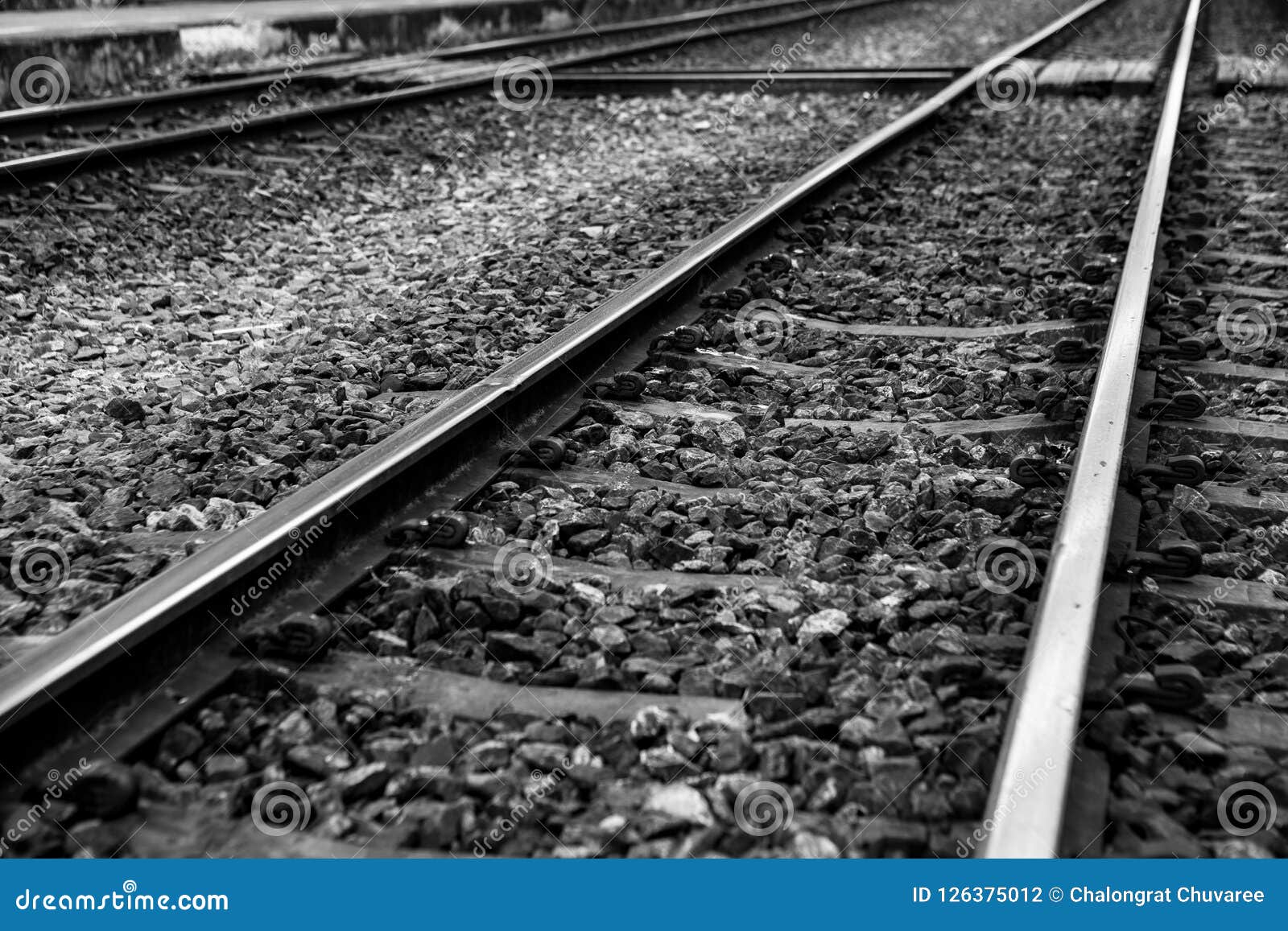 Railroad Tracks Texture Background Stock Photo - Image of construction ...