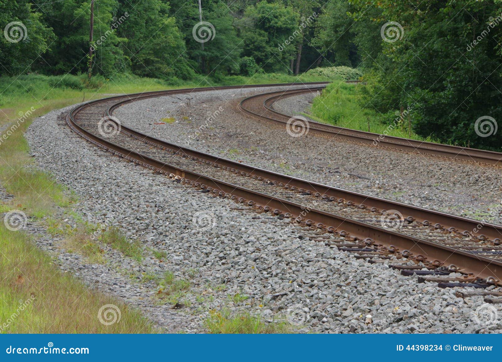 Railroad Tracks stock photo. Image of forge, transport - 44398234