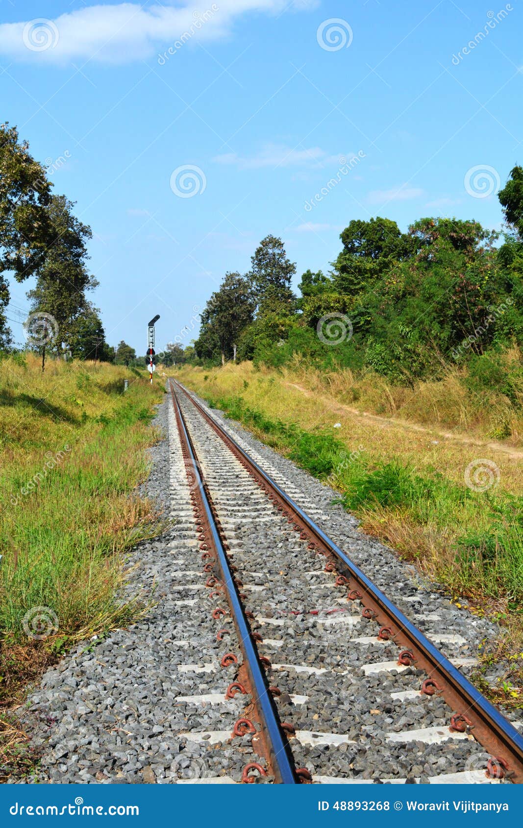 Railroad stock photo. Image of pretty, infrastructure - 48893268