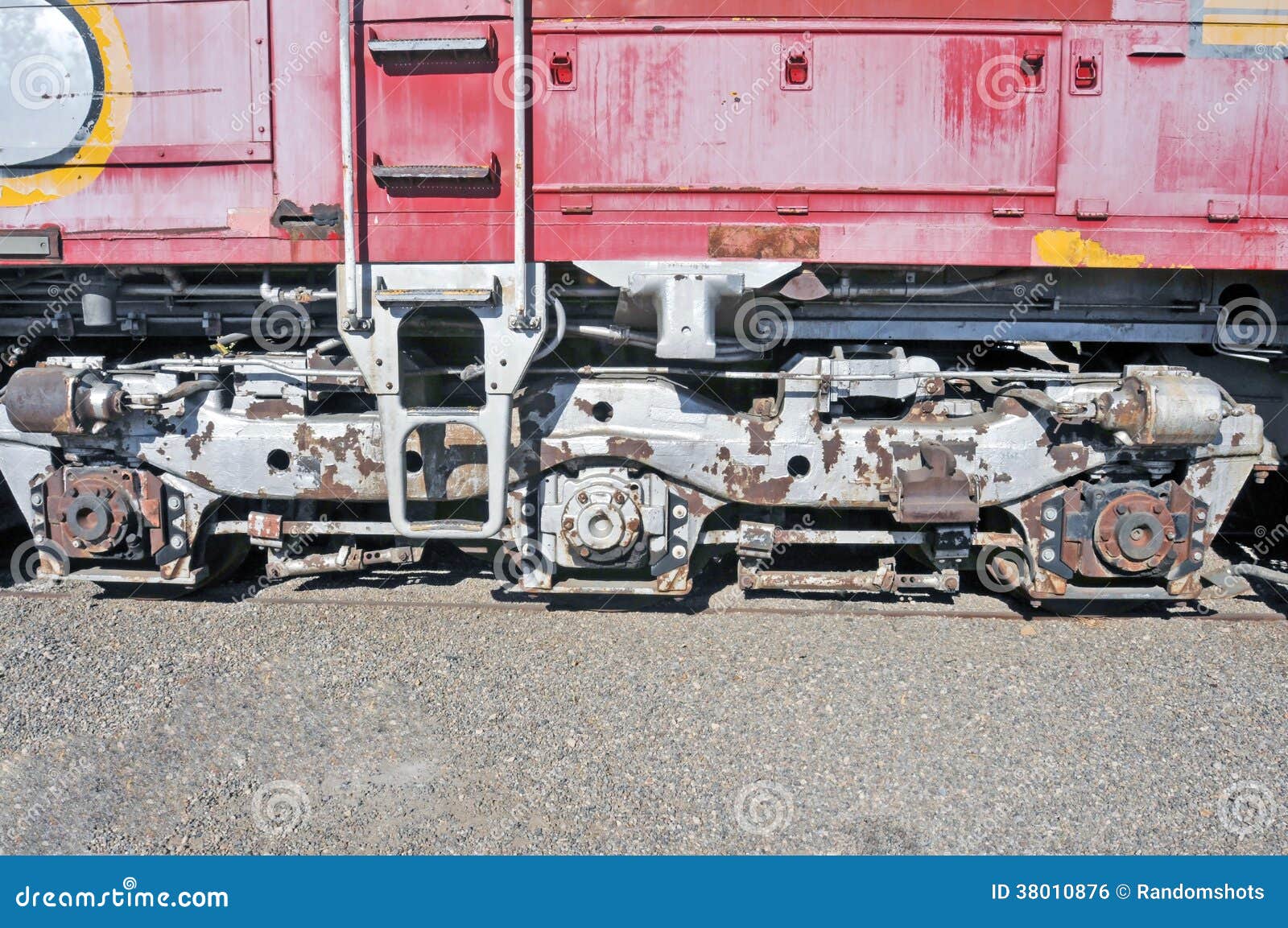 Railroad Trucks stock photo. Image of steel, freight - 38010876