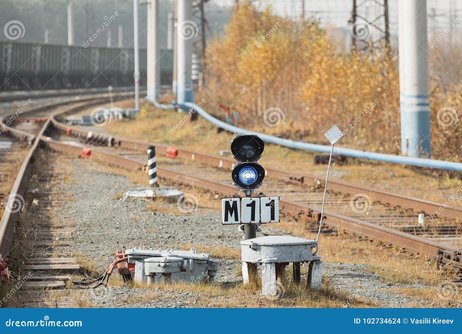 Railroad Workers Maintaing Railways Editorial Stock Image - Image of ...