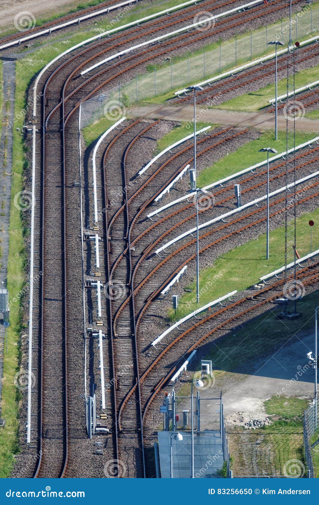 Railroads stock photo. Image of railroads, splitted, togskinner - 83256650