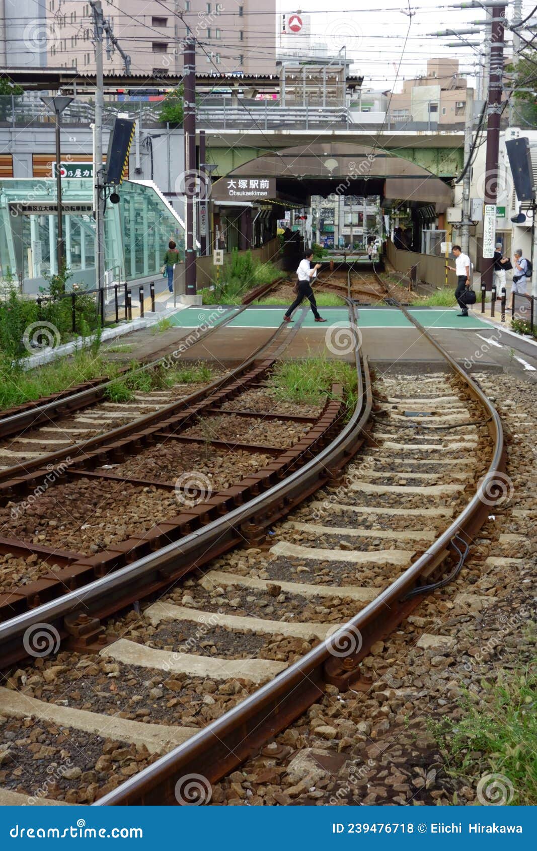 Railroads that Run on Tracks and Railroad Tracks Editorial Stock Photo ...