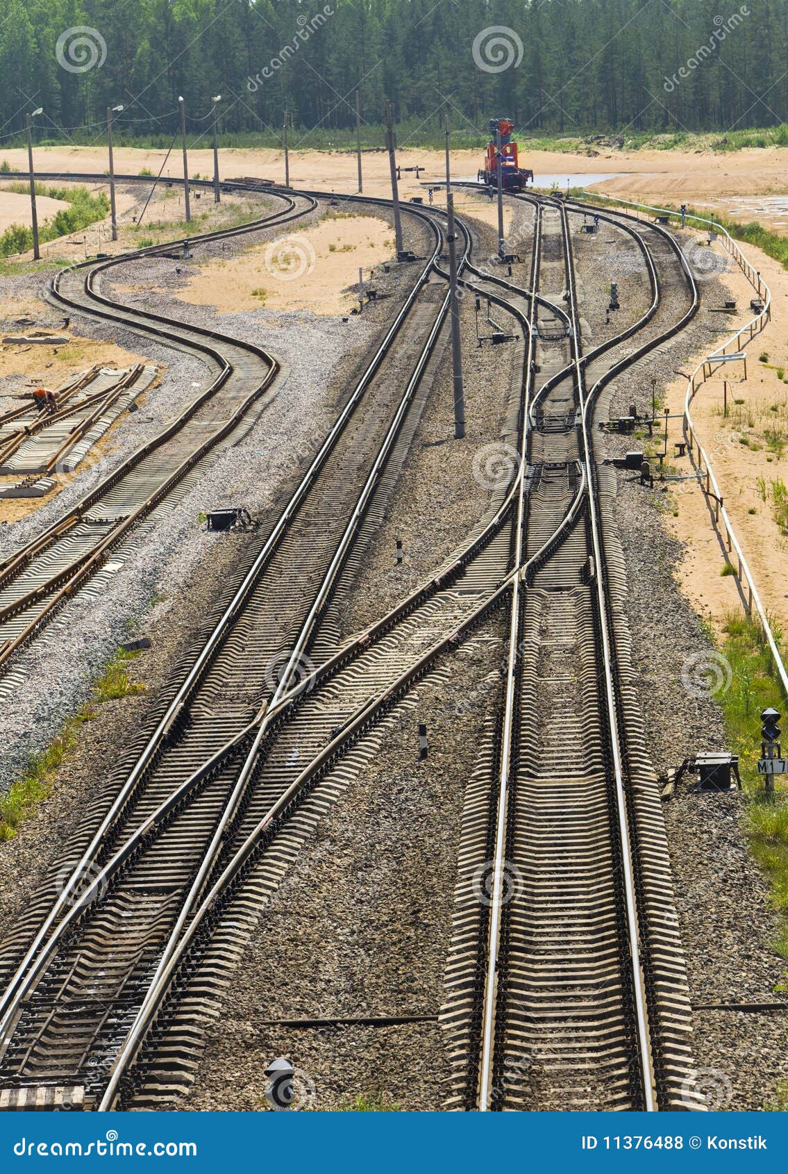Rails stock photo. Image of form, node, telling, road - 11376488