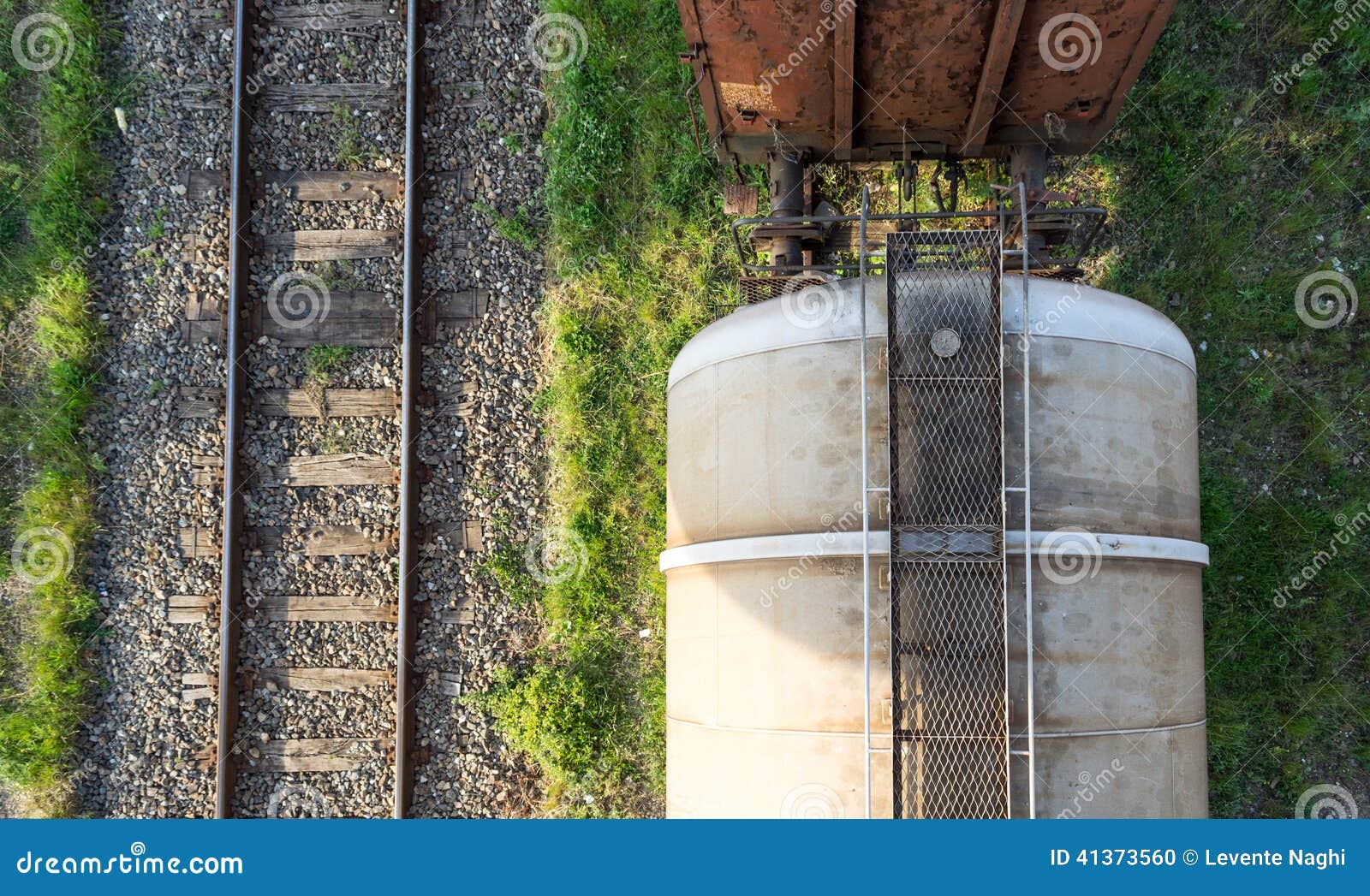 Rails and container stock photo. Image of station, heavy - 41373560