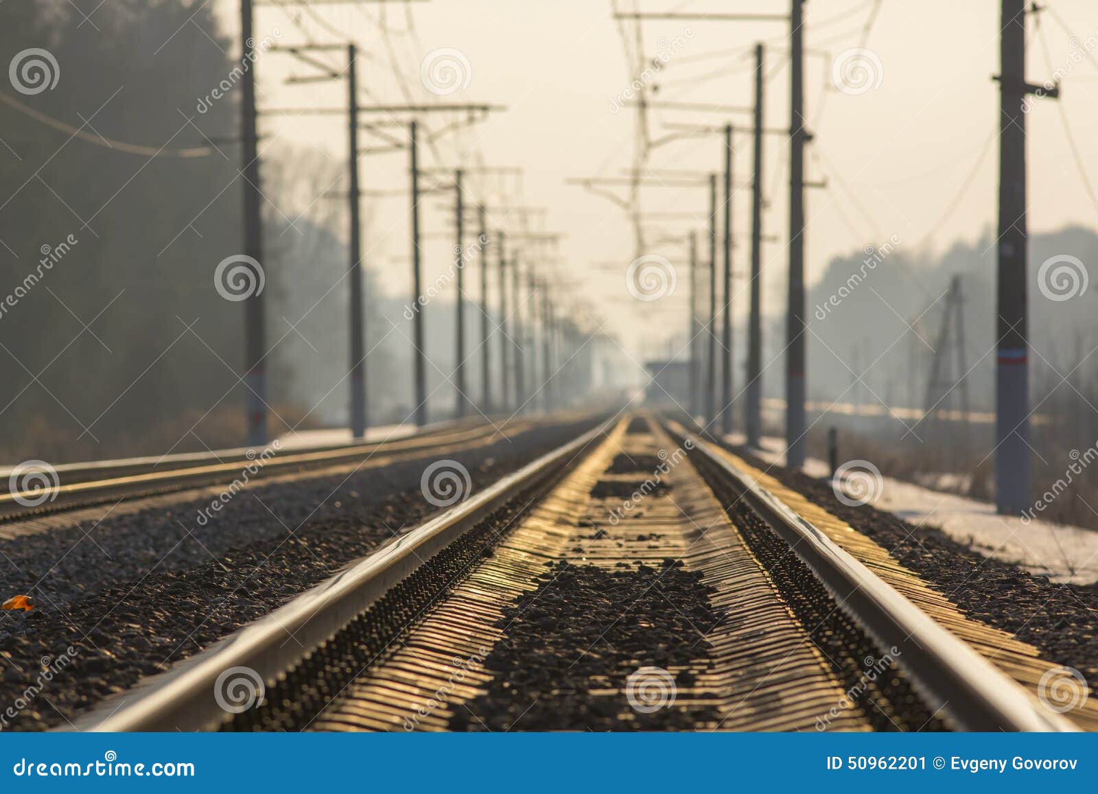 Parallel Rail Lines Royalty-Free Stock Image | CartoonDealer.com #23564962