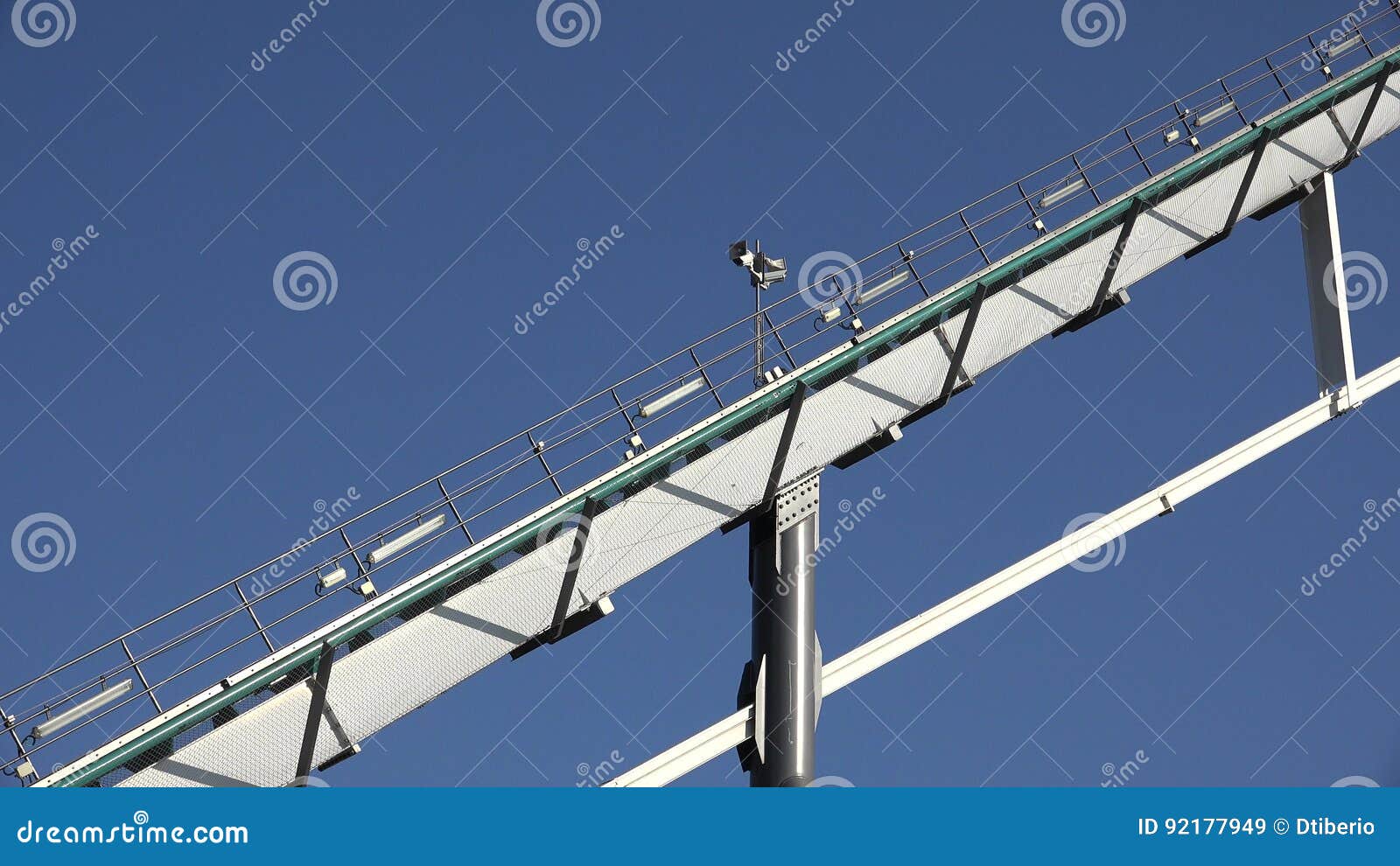 Rails of Roller Coaster stock image. Image of wheeled - 92177949