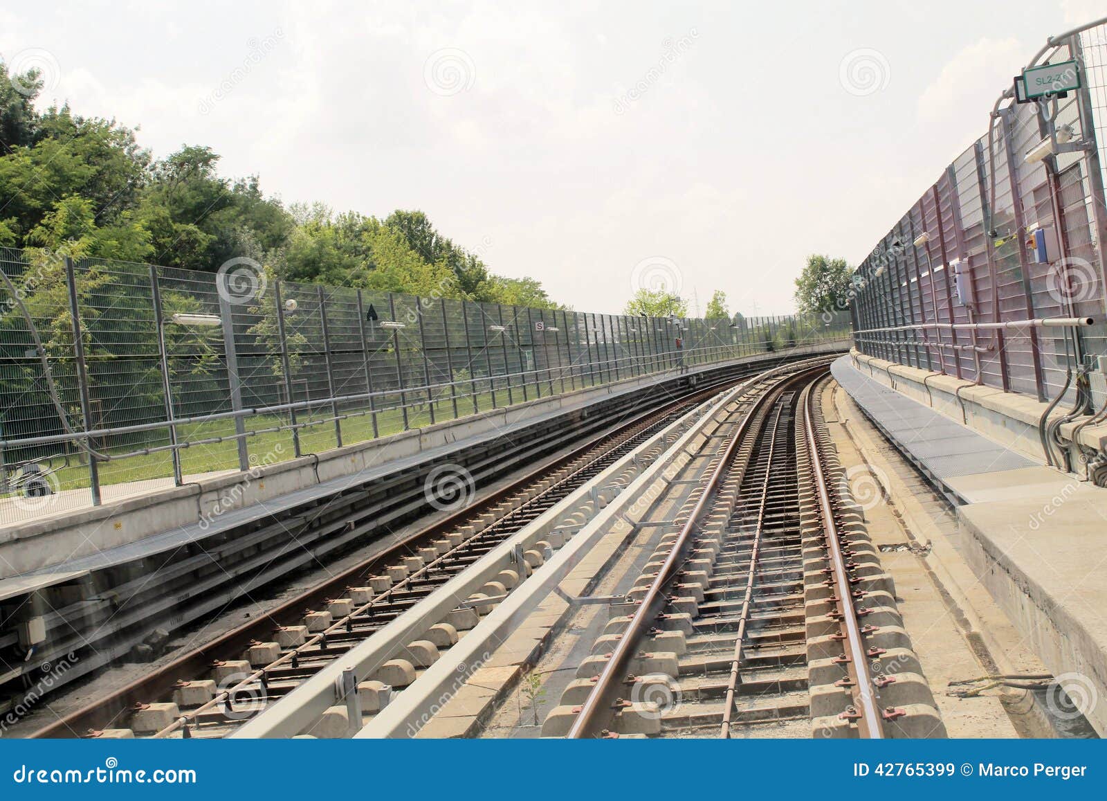 Rails stock image. Image of line, destination, perspective - 42765399