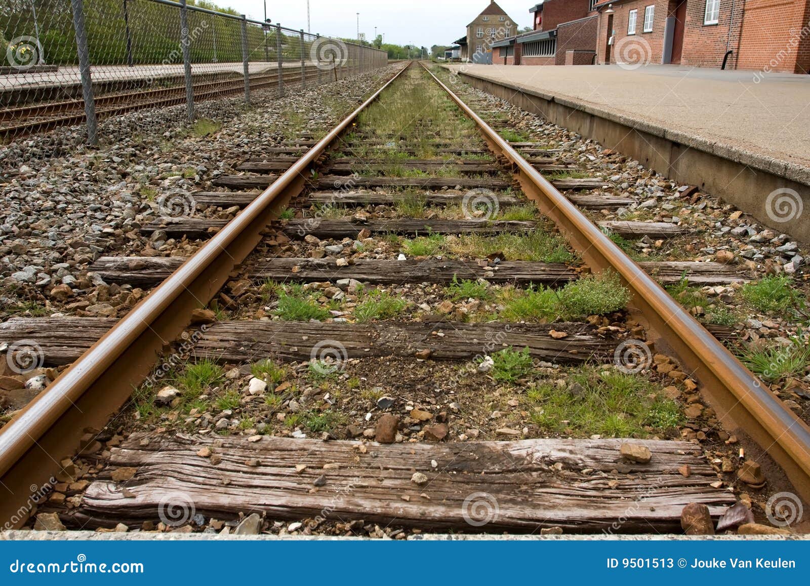 Railtrack stock image. Image of rural, desolate, rust - 9501513