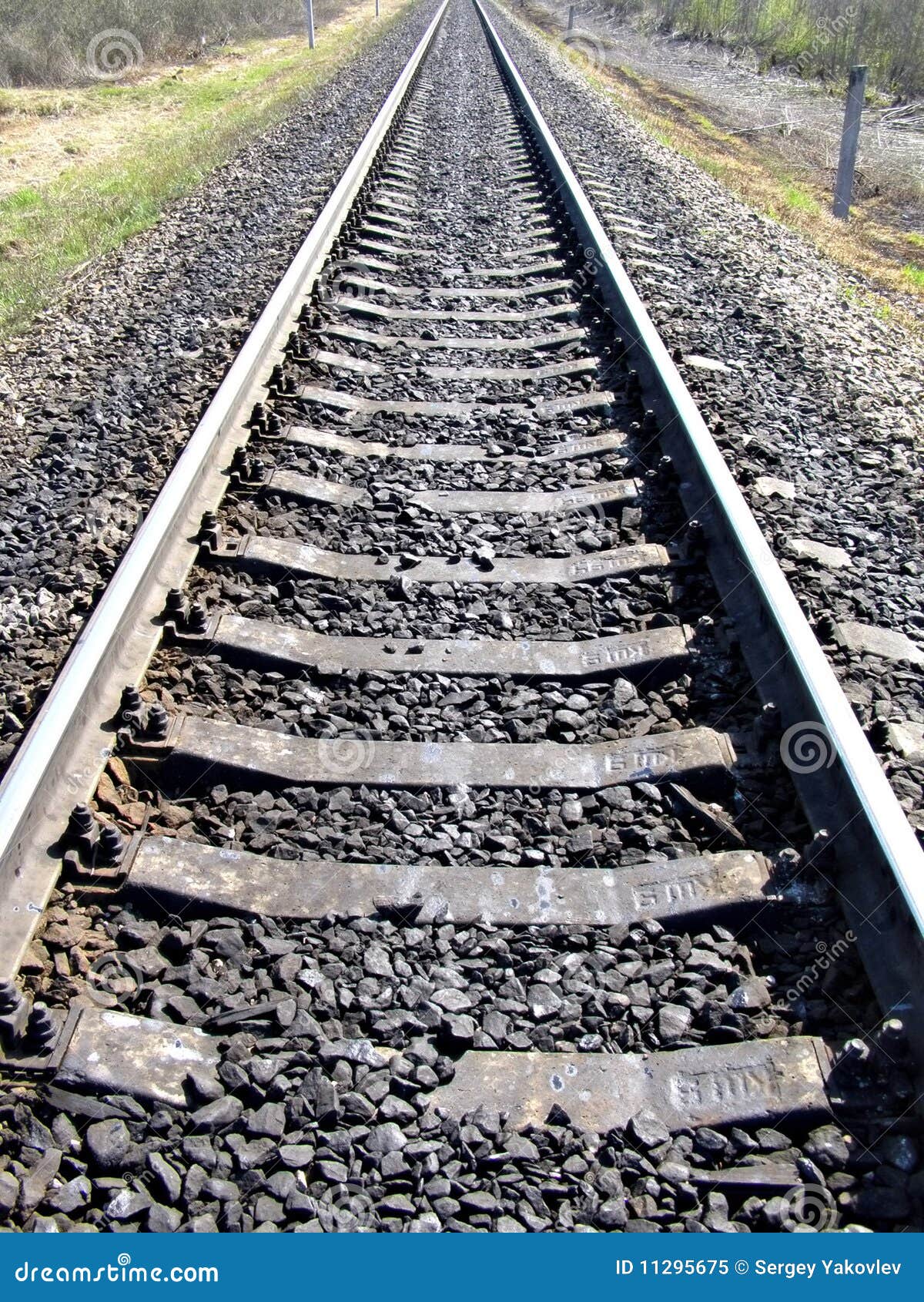 Railway stock image. Image of rails, white, train, speed - 11295675