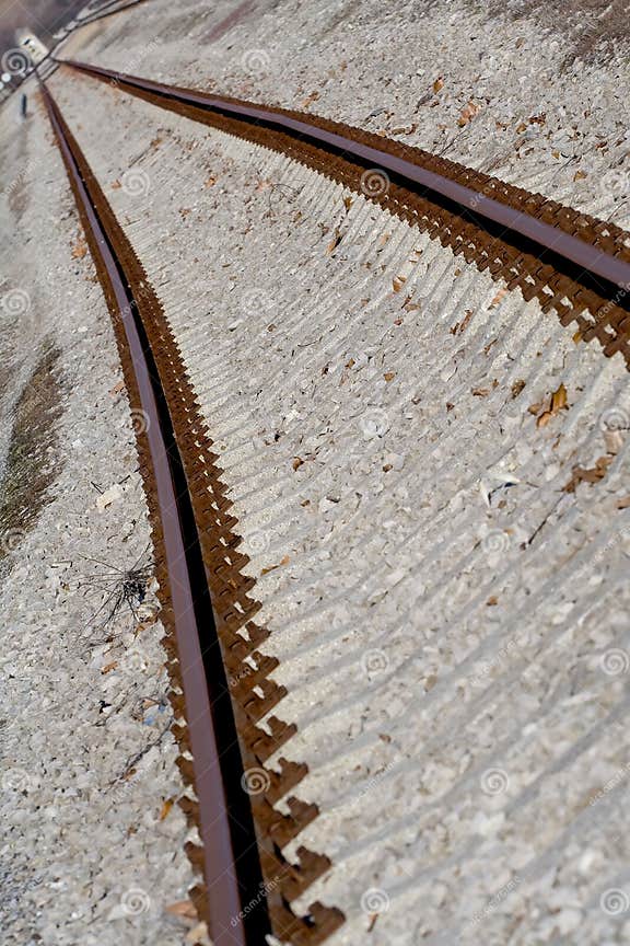 Railway stock image. Image of mechanical, rocky, tracks - 3945155