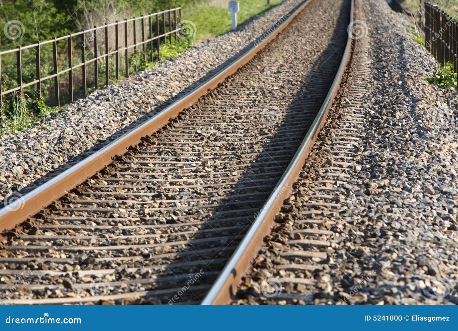 Railway stock photo. Image of railroad, track, line, travel - 5241000