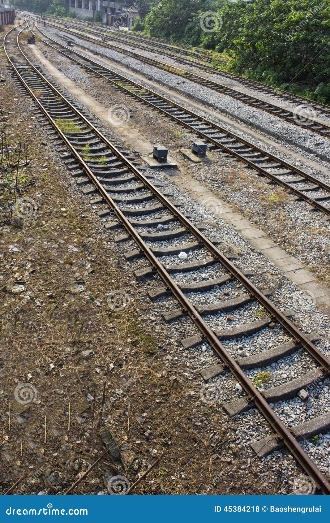 Railway arrow stock photo. Image of join, away, moving - 45384218