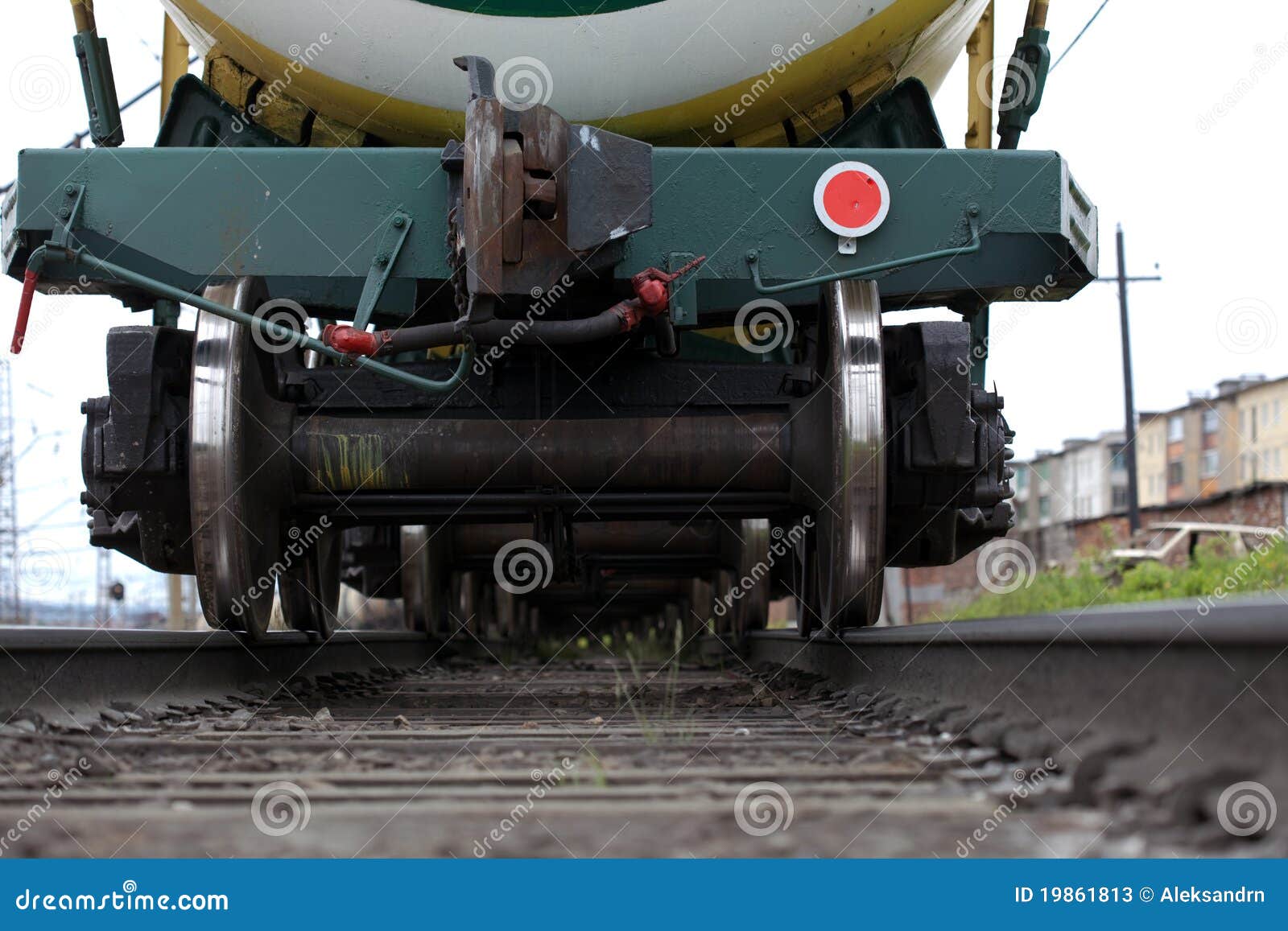 Railway. Bottom view stock image. Image of clear, freight - 19861813