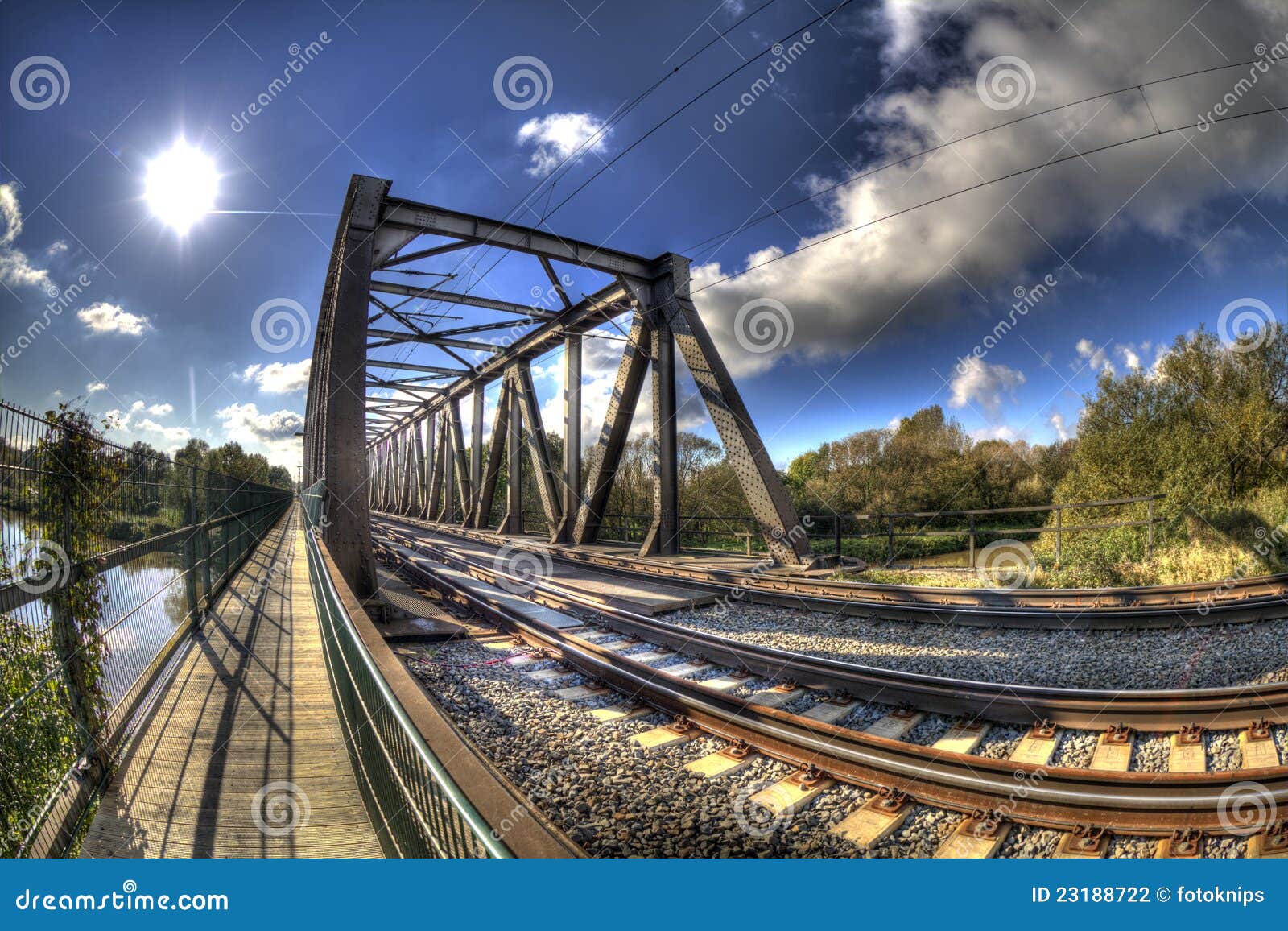 Railway bridge stock photo. Image of transportation, track - 23188722