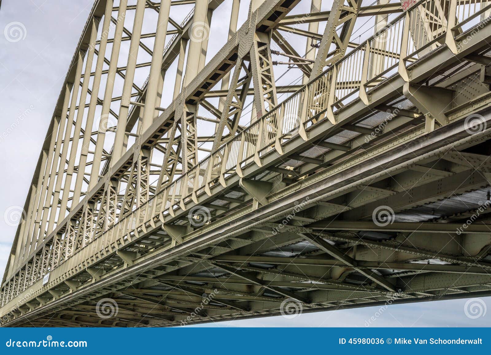 Railway bridge stock photo. Image of span, railway, crossbeam - 45980036