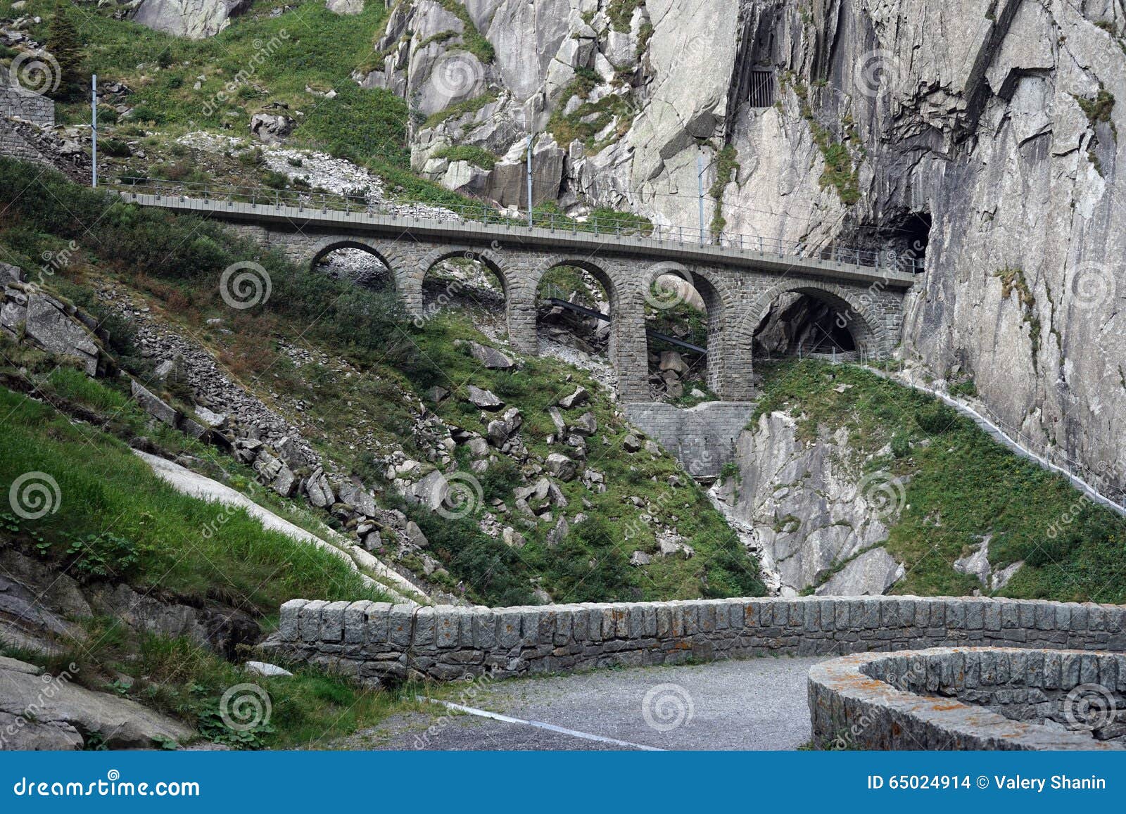 Railway bridge stock photo. Image of nature, mount, railway - 65024914