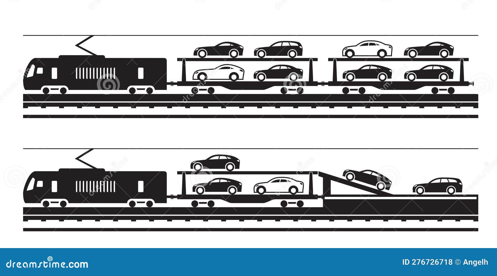 Old Transporter Sketch, Vector Drawing Stock Image | CartoonDealer.com ...