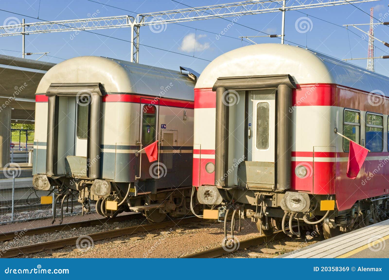 Railway cars stock image. Image of commute, dark, business - 20358369