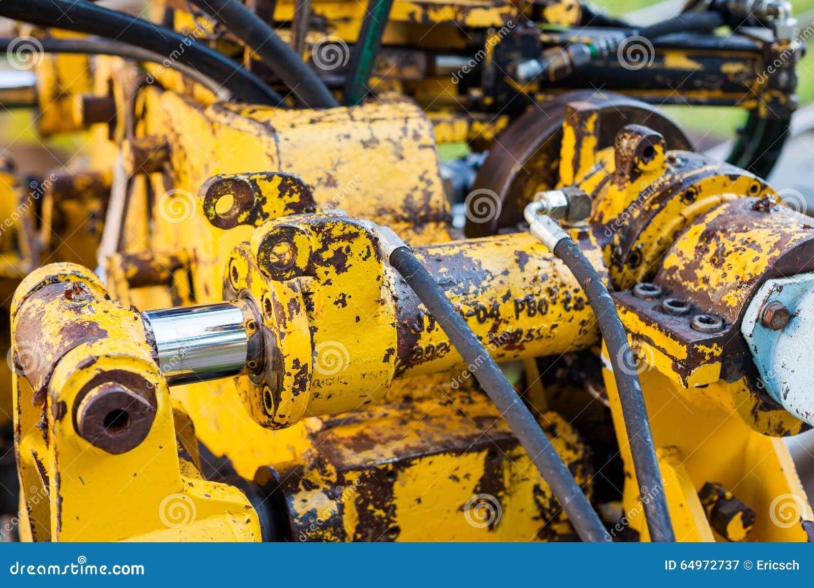 Railway Construction Equipment Stock Image - Image of rails, rail: 64972737