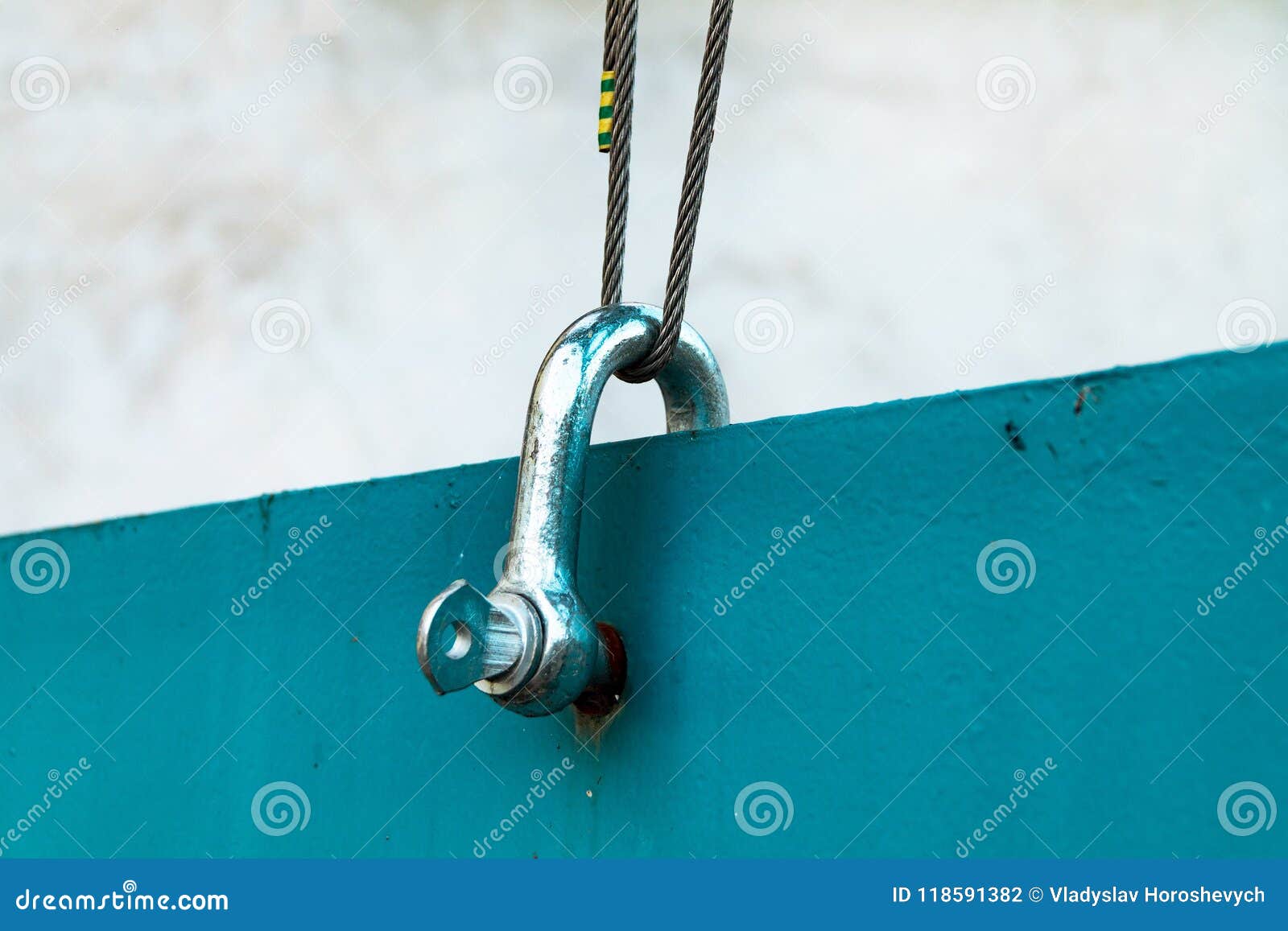 Railway Coupling Hook Of An Old Steam Locomotive Royalty-Free Stock ...