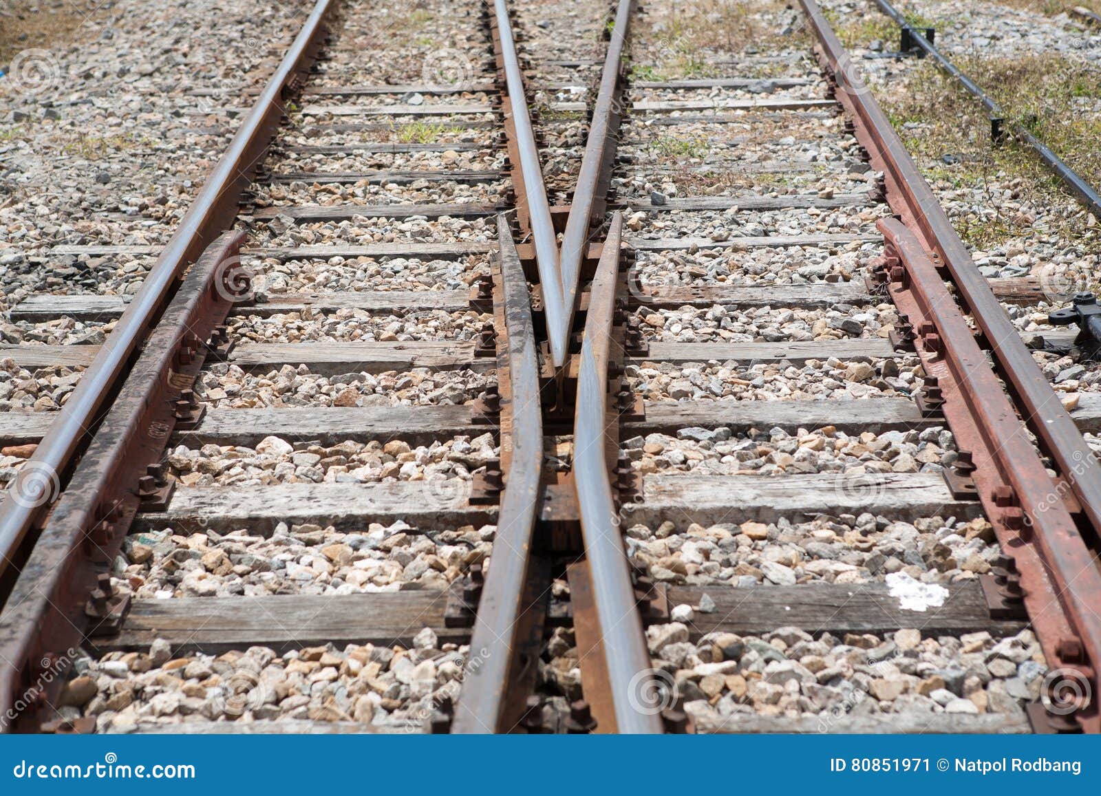 Changing Railway Tracks Royalty-Free Stock Image | CartoonDealer.com ...