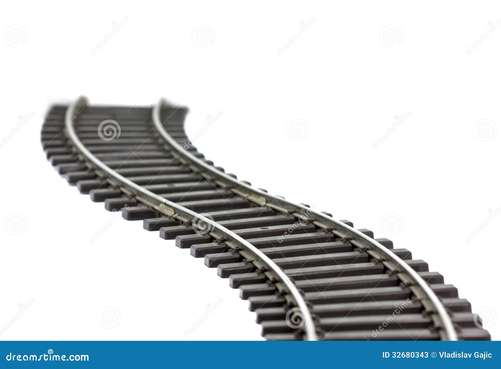Railway stock image. Image of track, concept, lines, isolated - 32680343