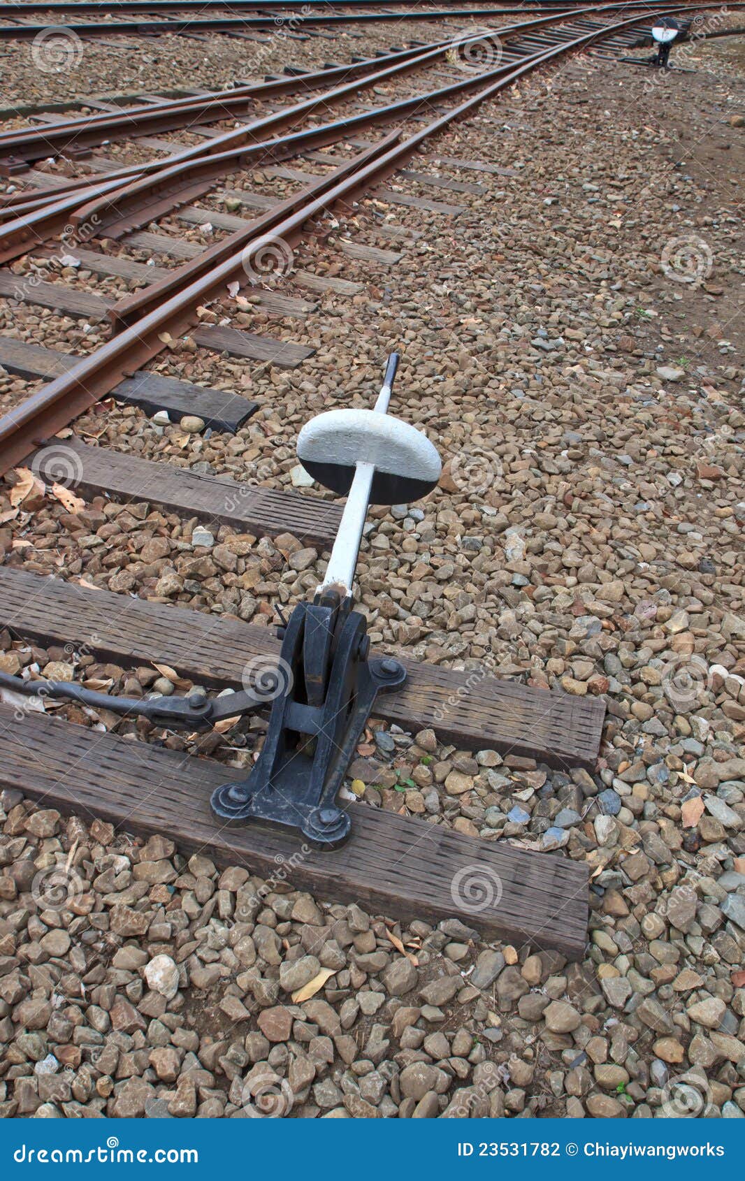 Railway and Direction Controller Stock Photo - Image of dream ...