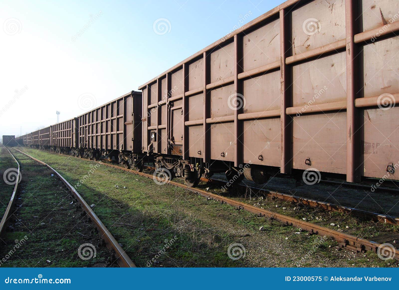 Freight Wagons Royalty-Free Stock Photography | CartoonDealer.com #32276873
