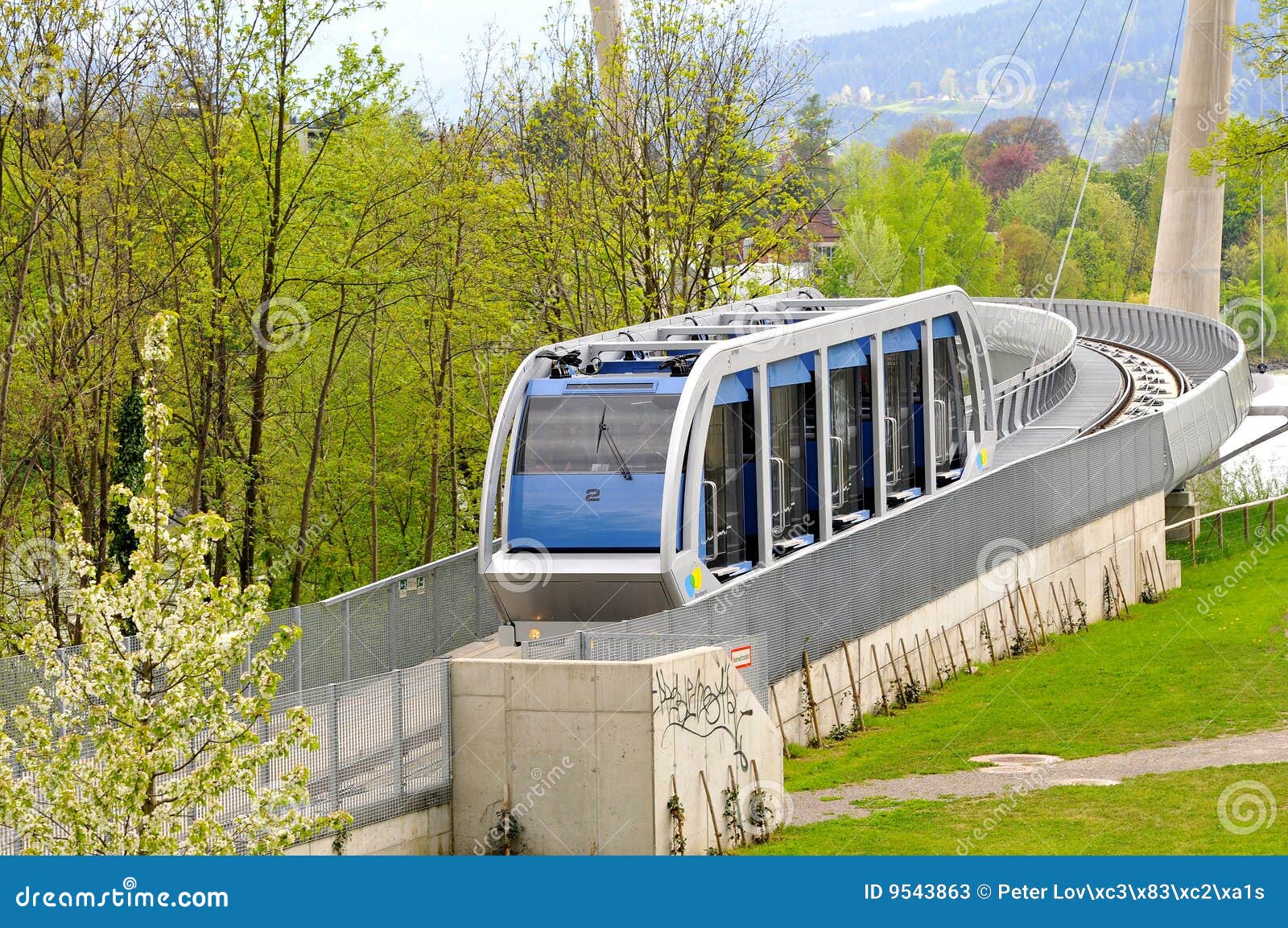 Railway Funicular Royalty-Free Stock Photography | CartoonDealer.com ...