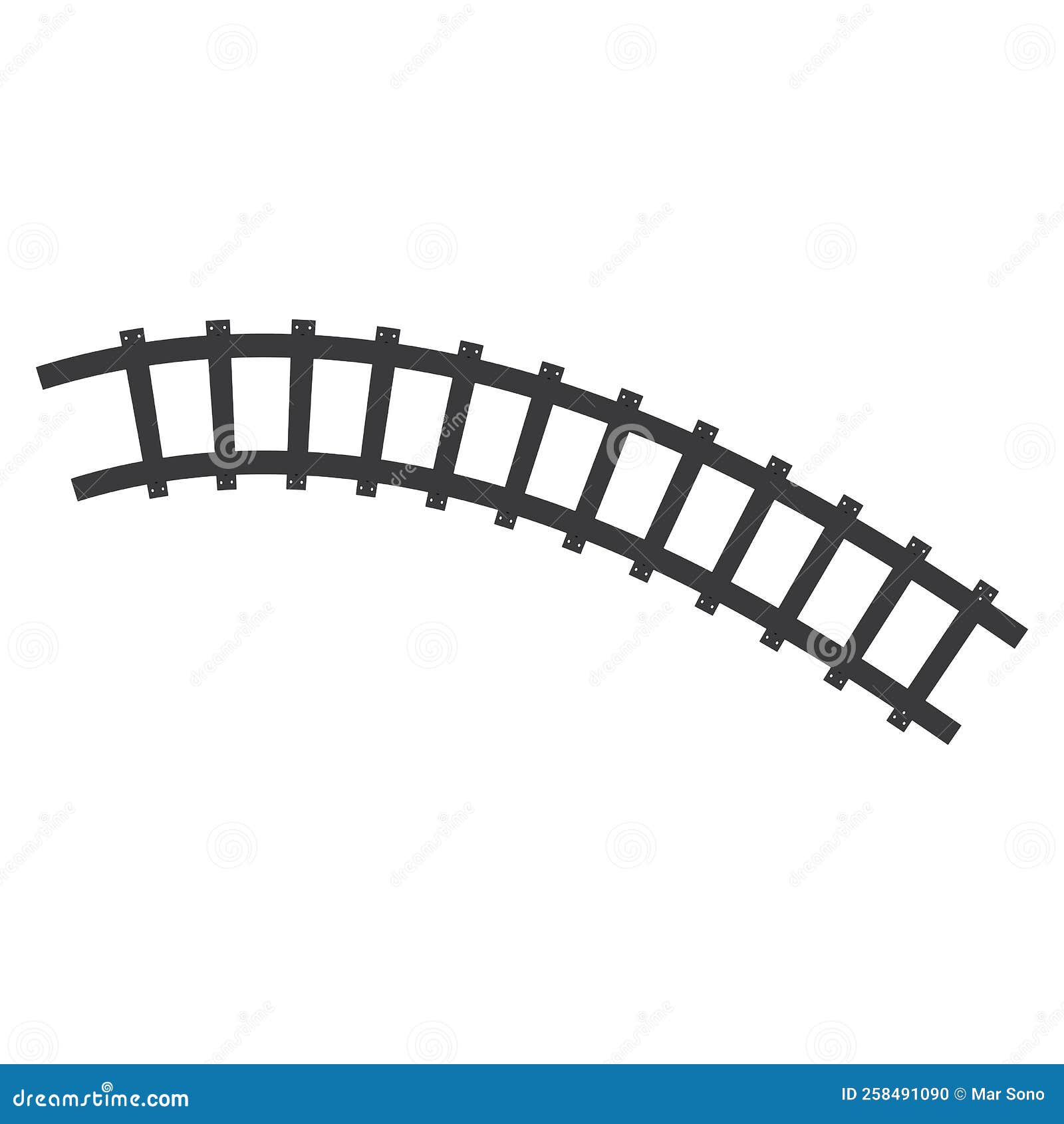 Railway Vector Illustration Eps Stock Vector - Illustration of ...