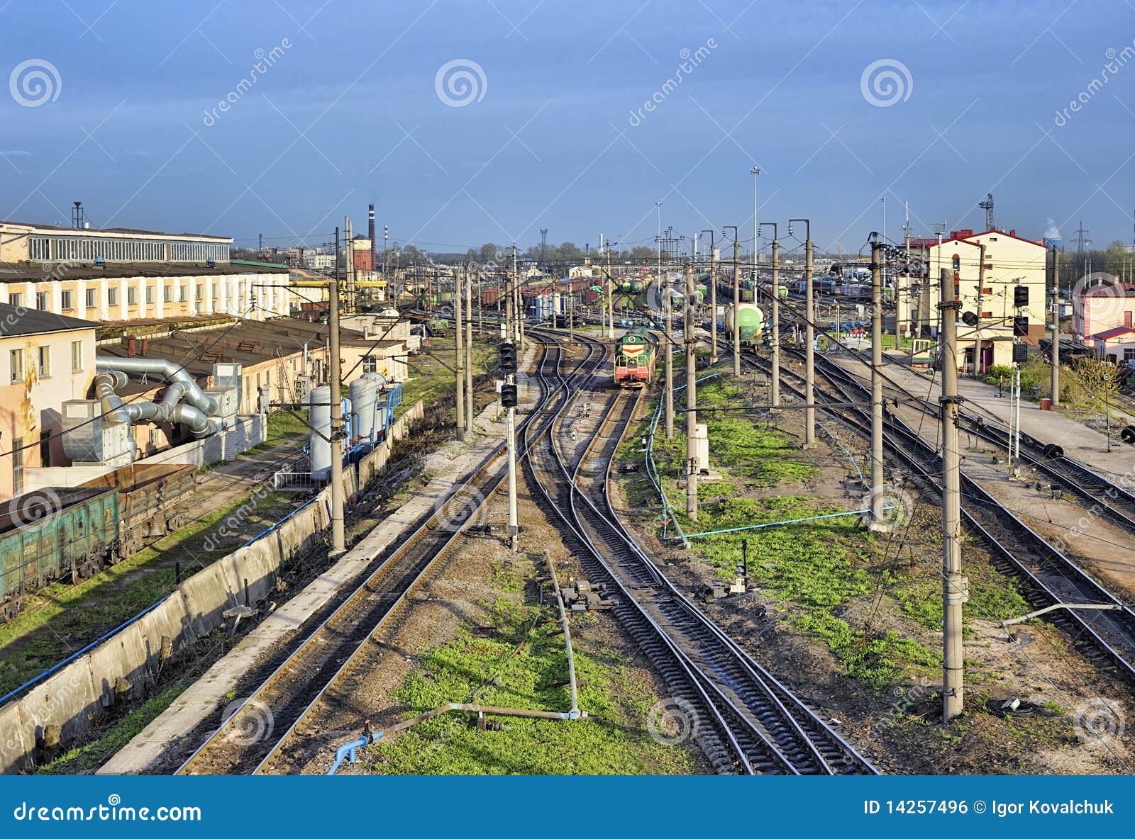 Railway industry stock photo. Image of carriage, metal - 14257496