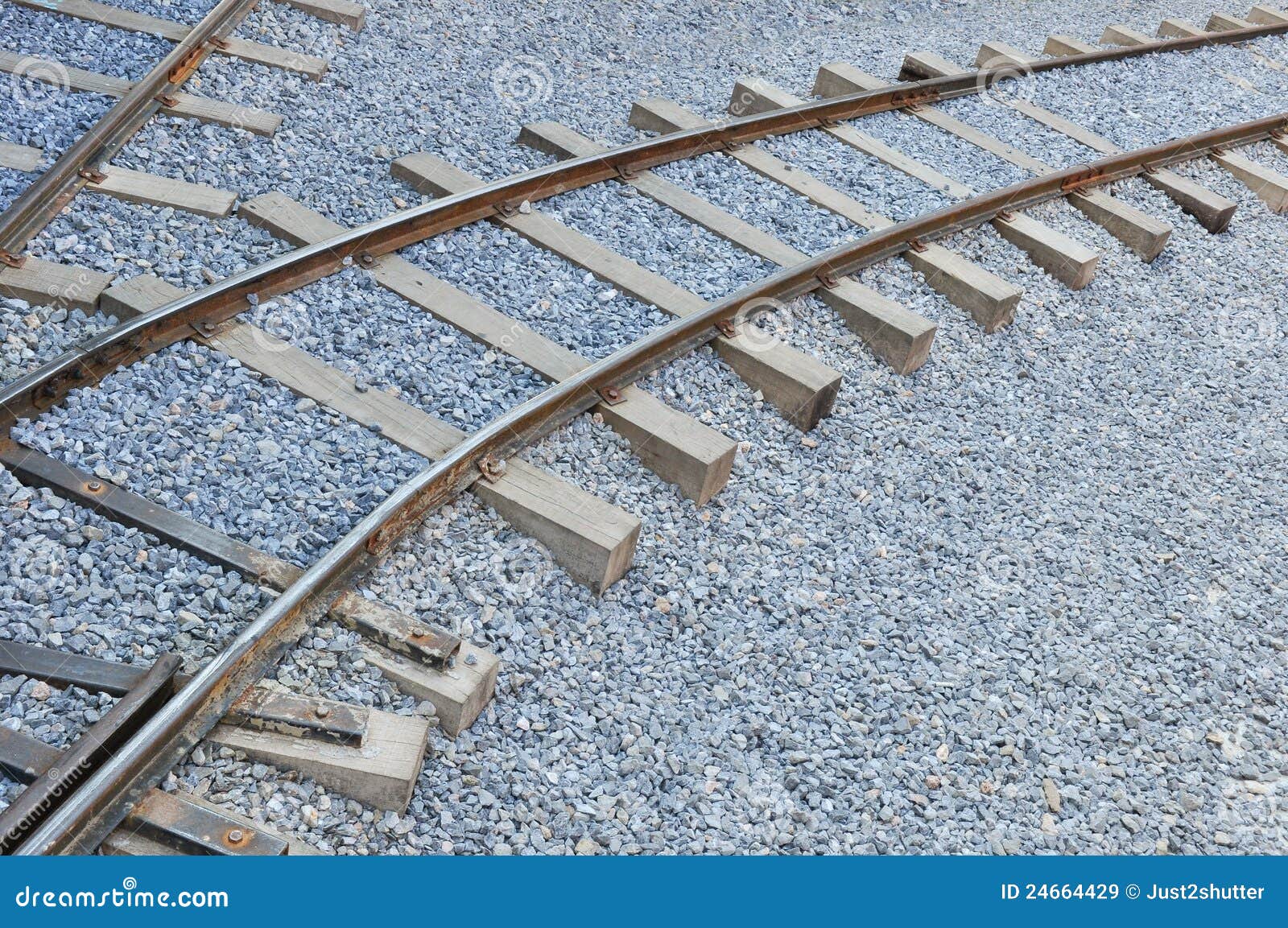 Railway junction stock image. Image of direction, iron - 24664429