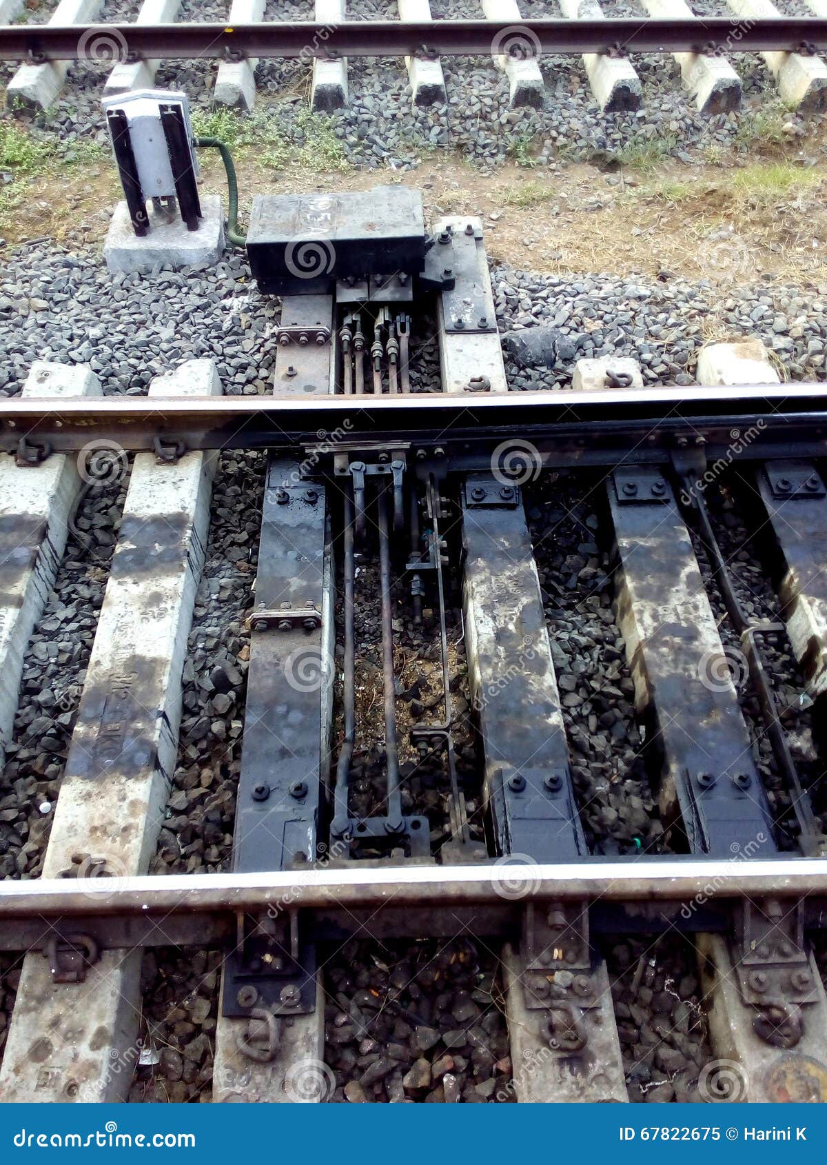 Railway junction track stock image. Image of tracks, transport - 67822675