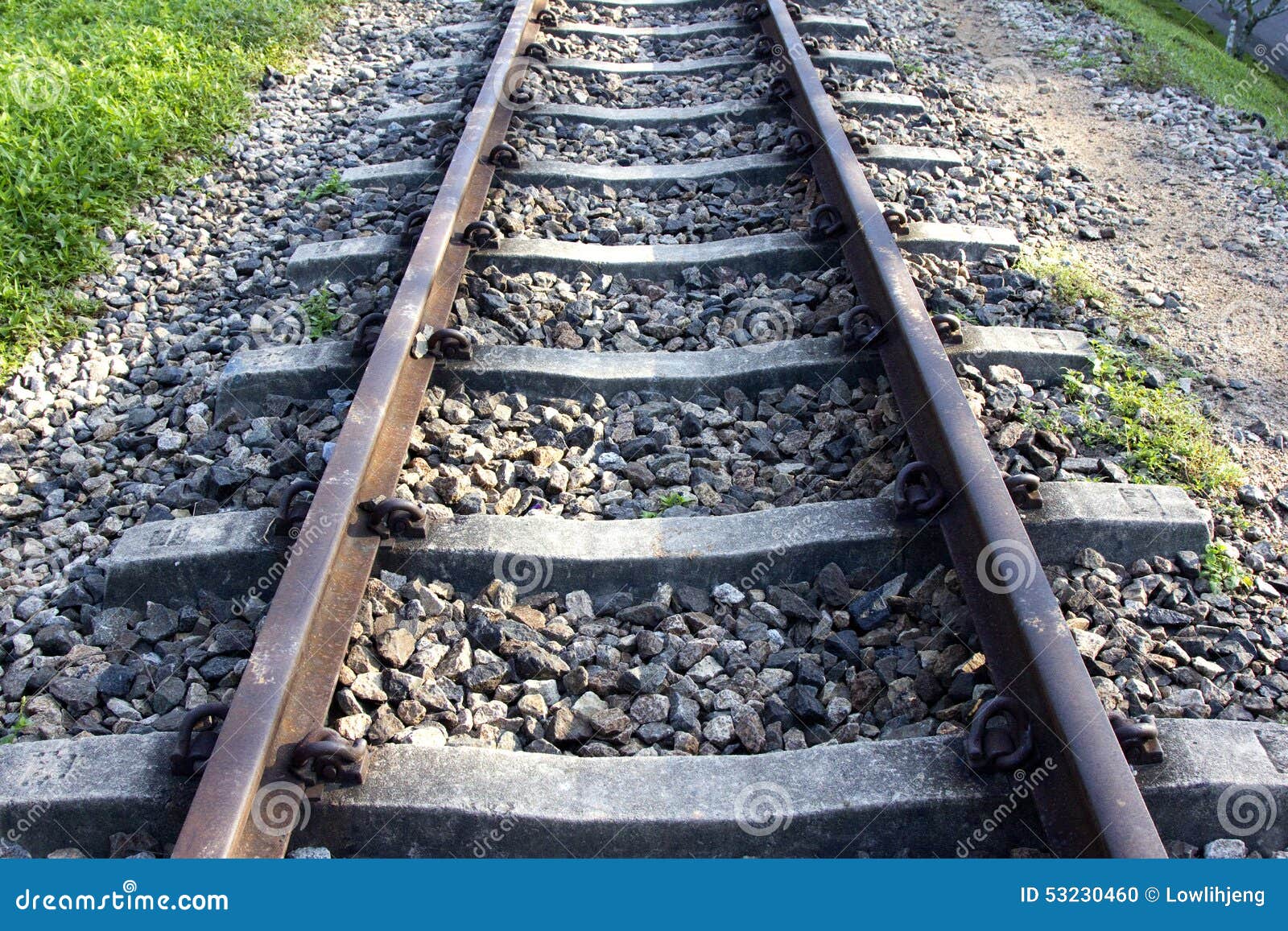 Railway Line Track Classic Royalty-Free Stock Image | CartoonDealer.com ...