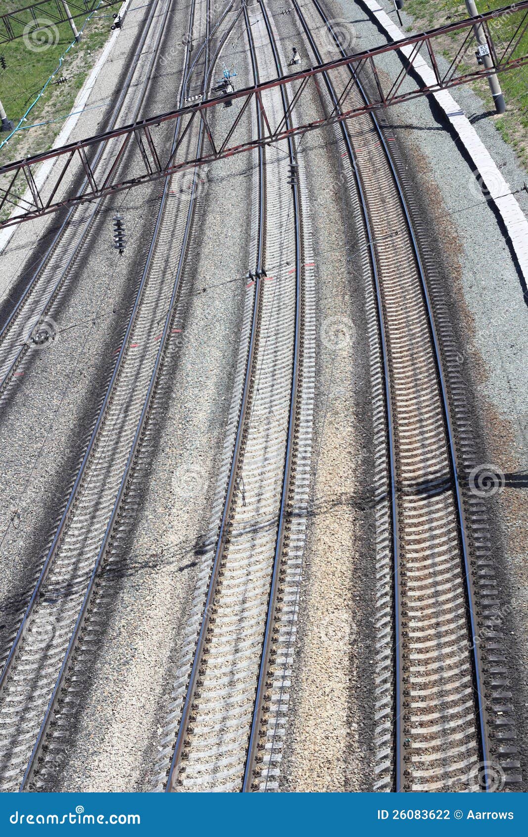 Railway lines stock photo. Image of depot, fortune, industry - 26083622