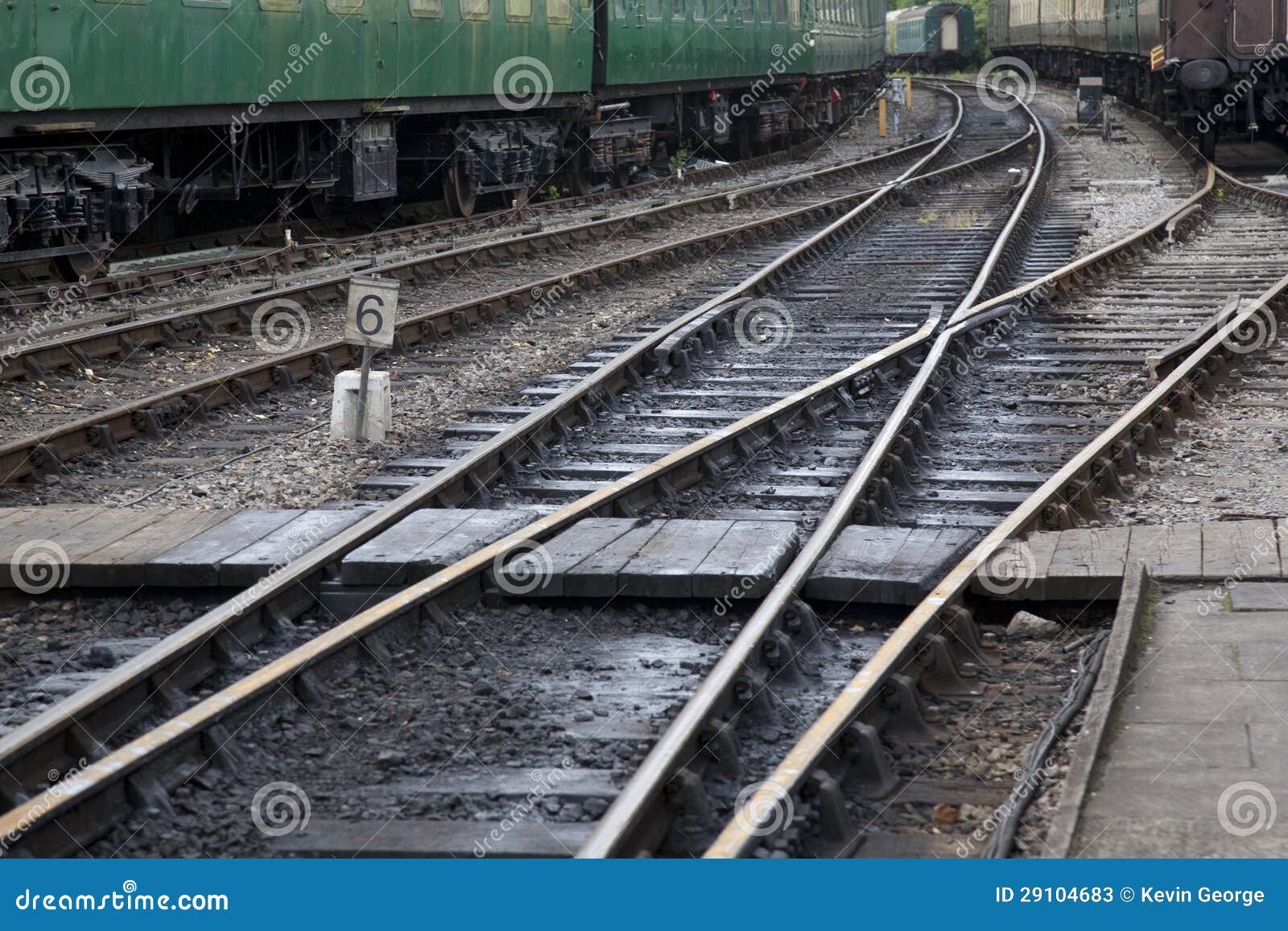 Railway Lines stock image. Image of carriage, railroad - 29104683