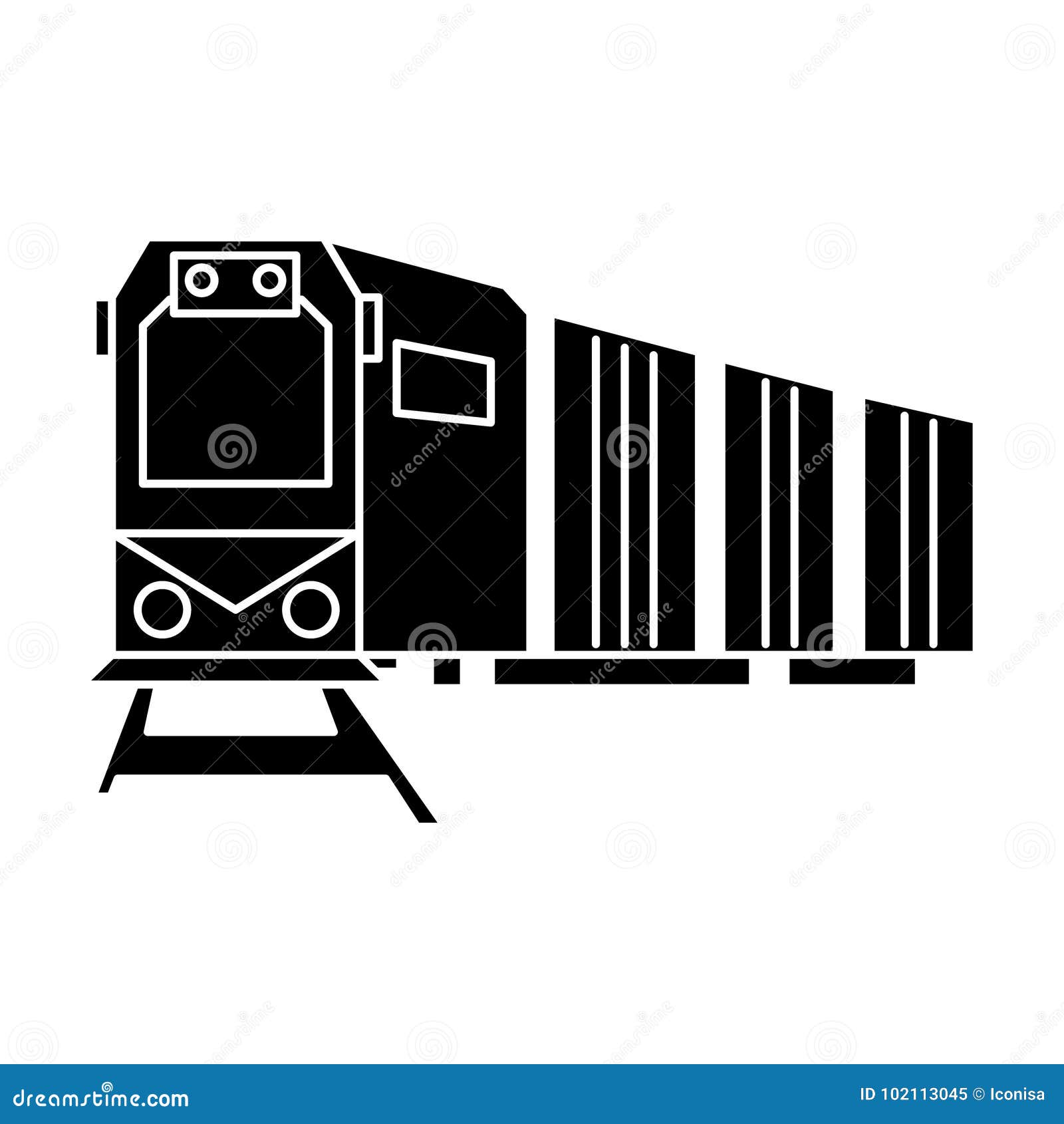 Freight Train Icon