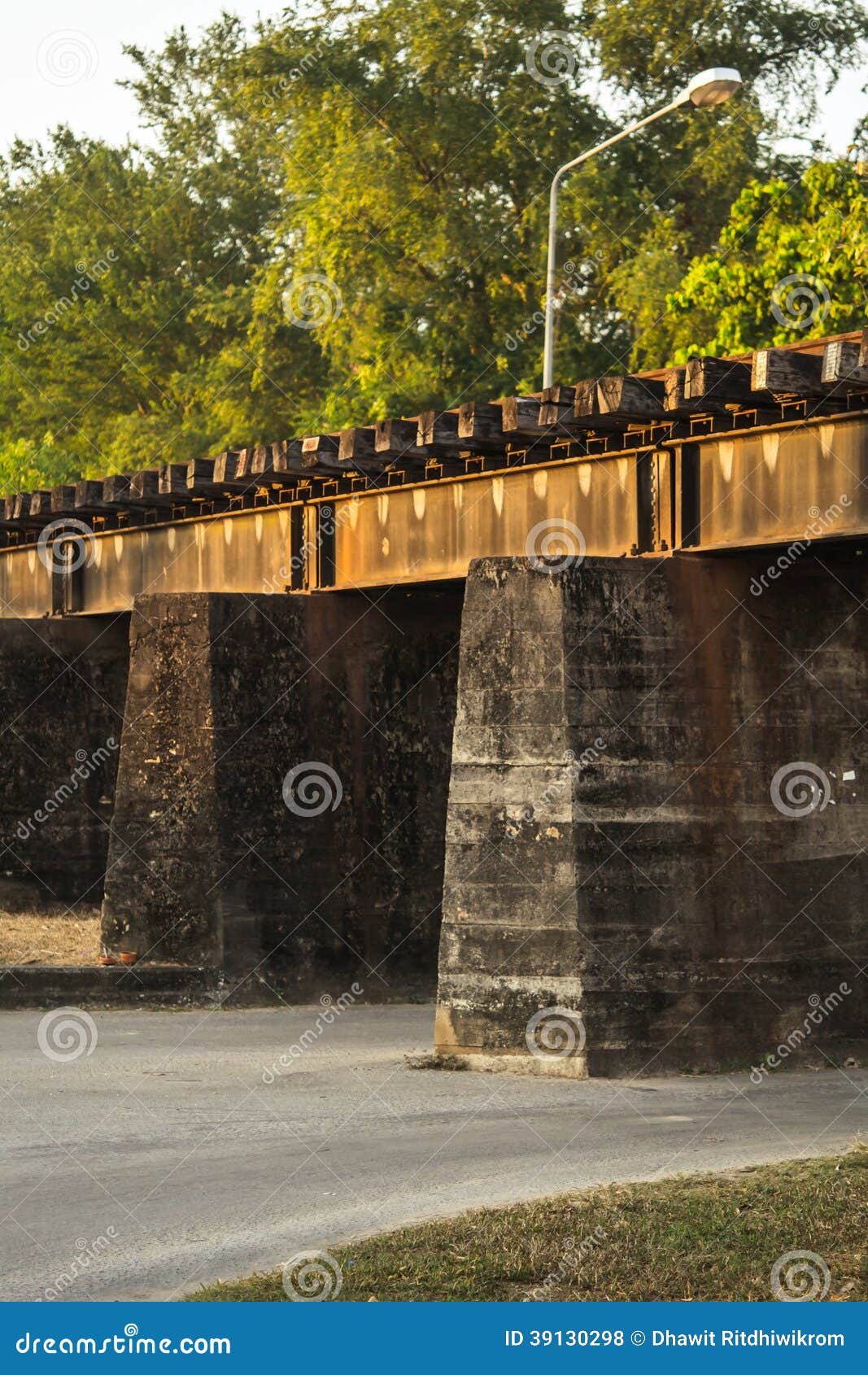 Railway over the road stock photo. Image of track, rail - 39130298