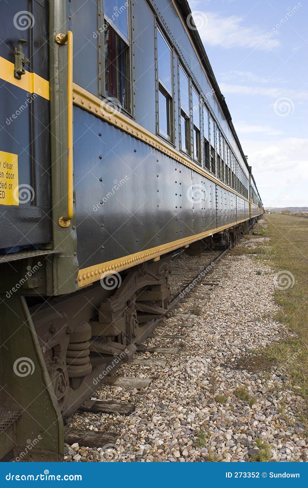 Railway Passenger Car stock photo. Image of steel, railroad - 273352