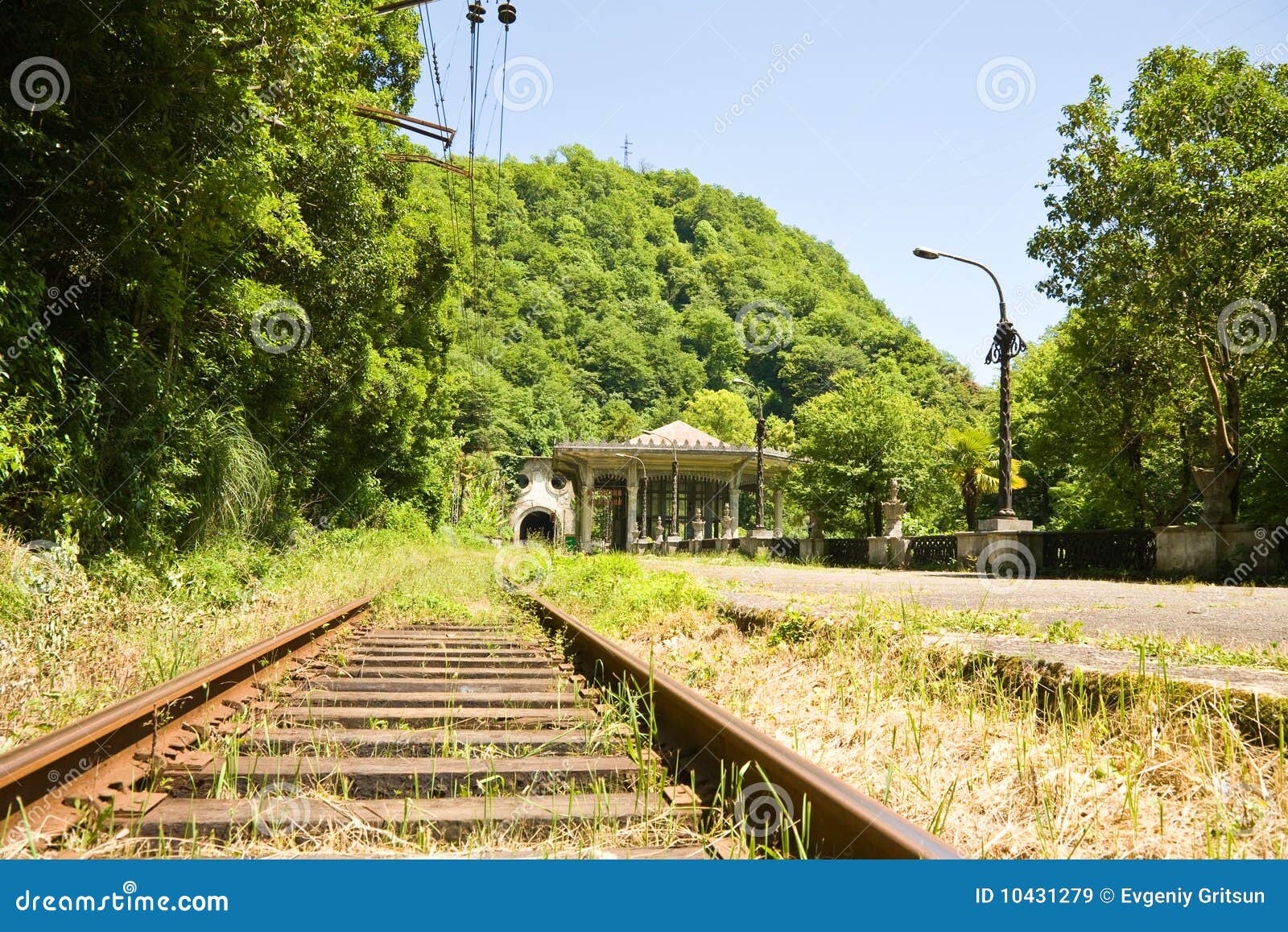 Railway platform stock image. Image of road, transportation - 10431279