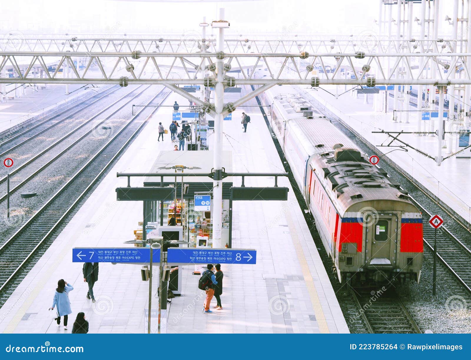 The Railway Platform With A Carriage For Prisoners, Coach On Oswiecim ...