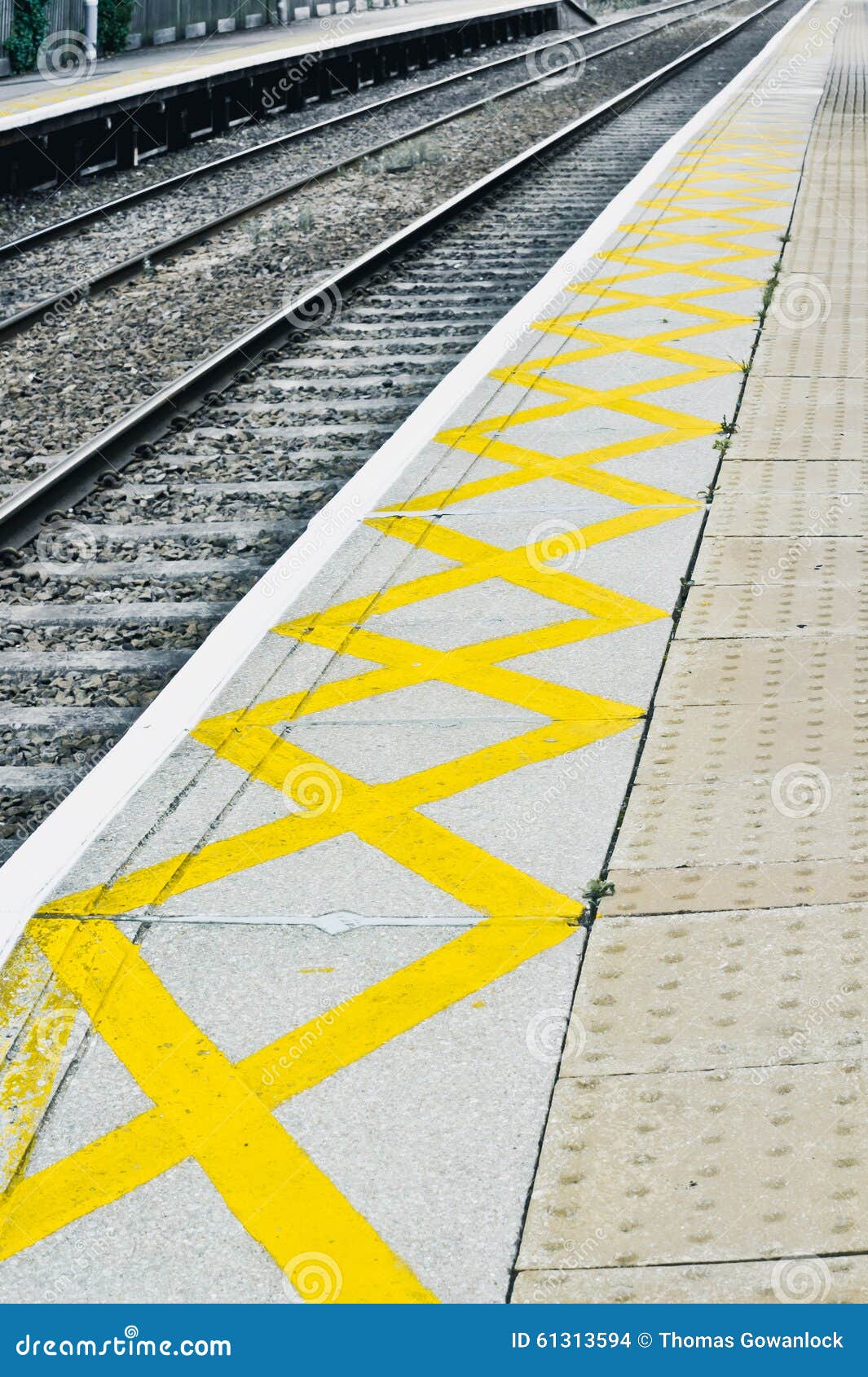 Railway platform stock photo. Image of measures, accident - 61313594