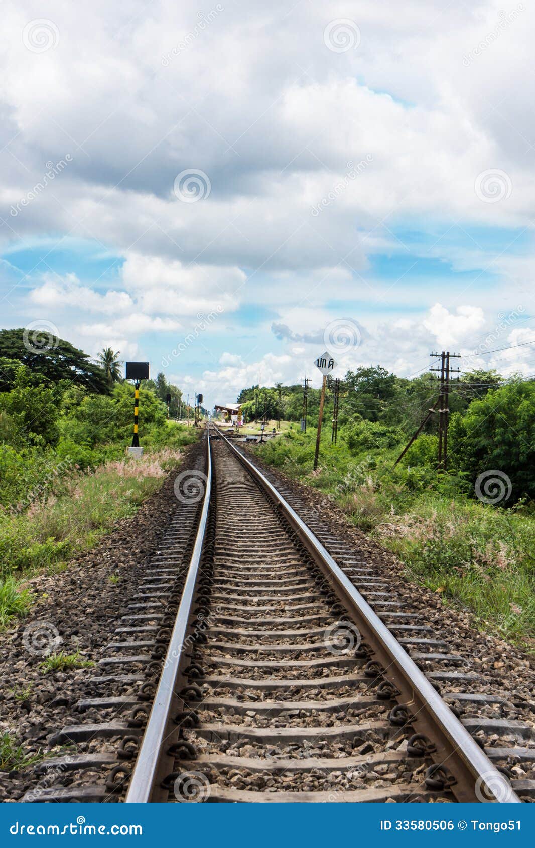 Railway protrait stock photo. Image of track, line, station - 33580506