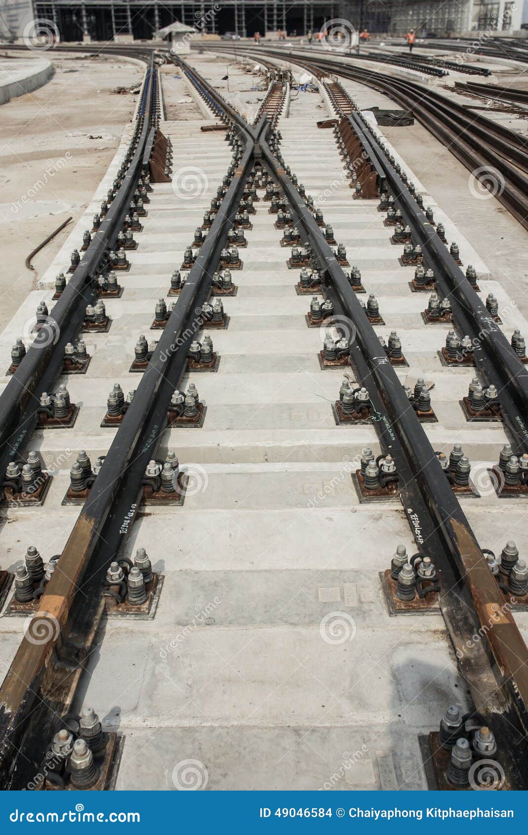 Railway stock photo. Image of steel, travel, mechanic - 49046584