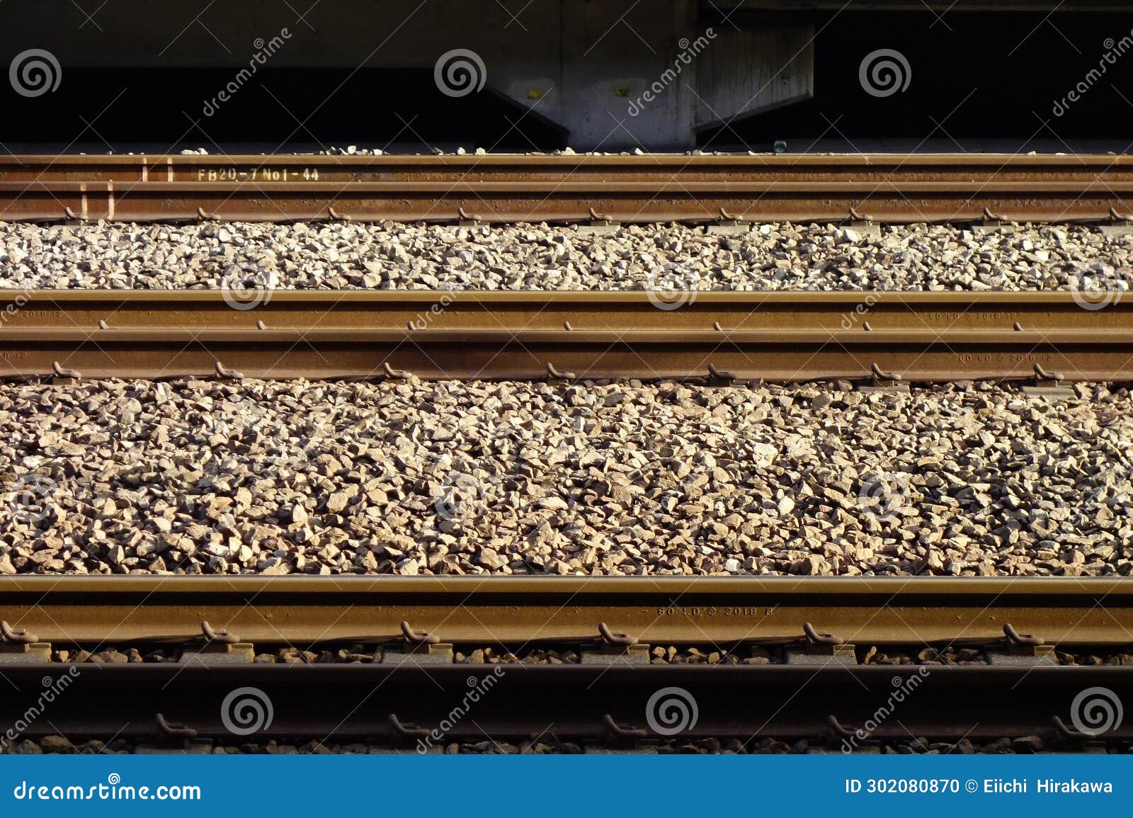 Railway Rail Rusted Pattern Stock Photo - Image of road, industry ...