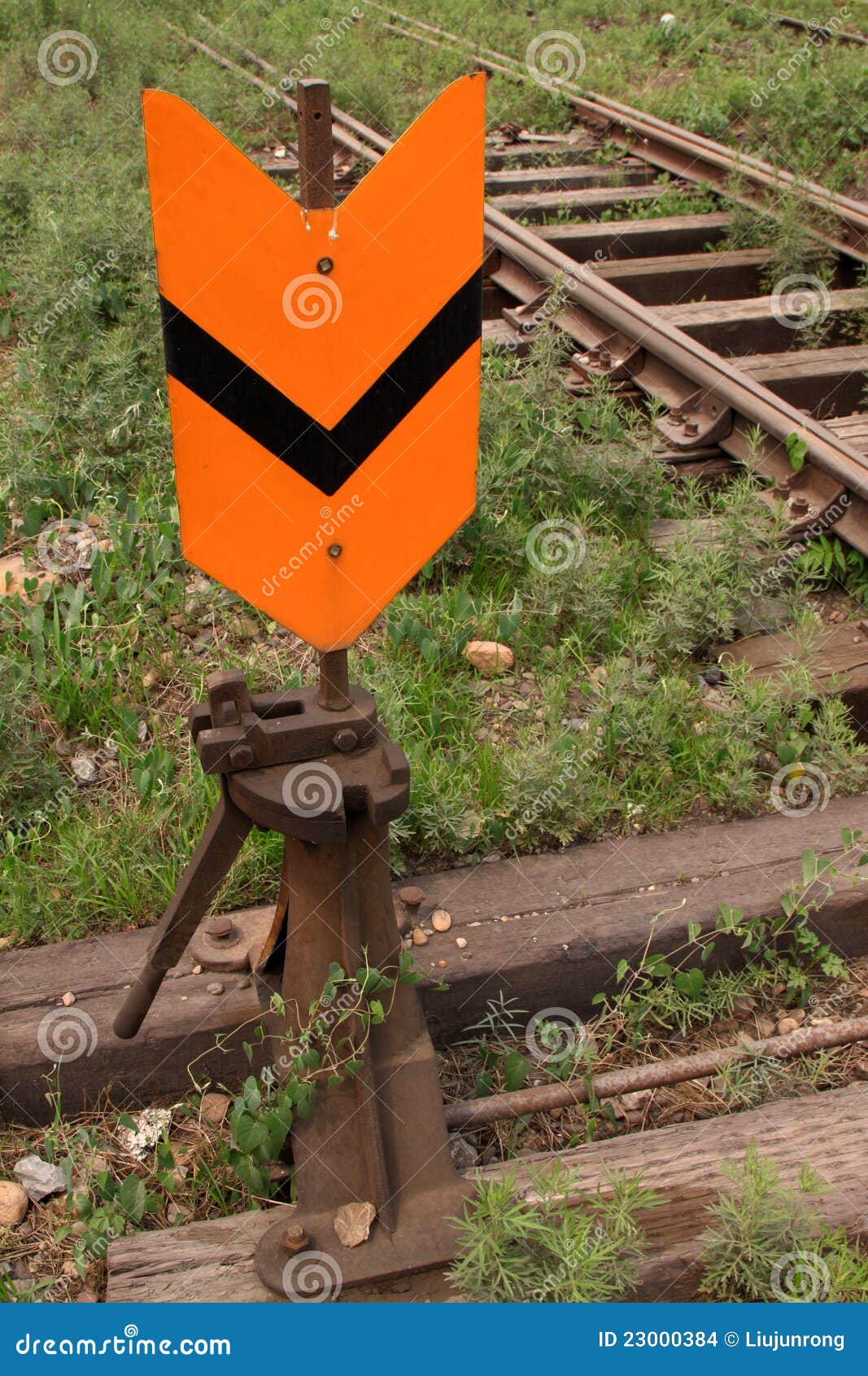Rail Switch Stock Image | CartoonDealer.com #115009387