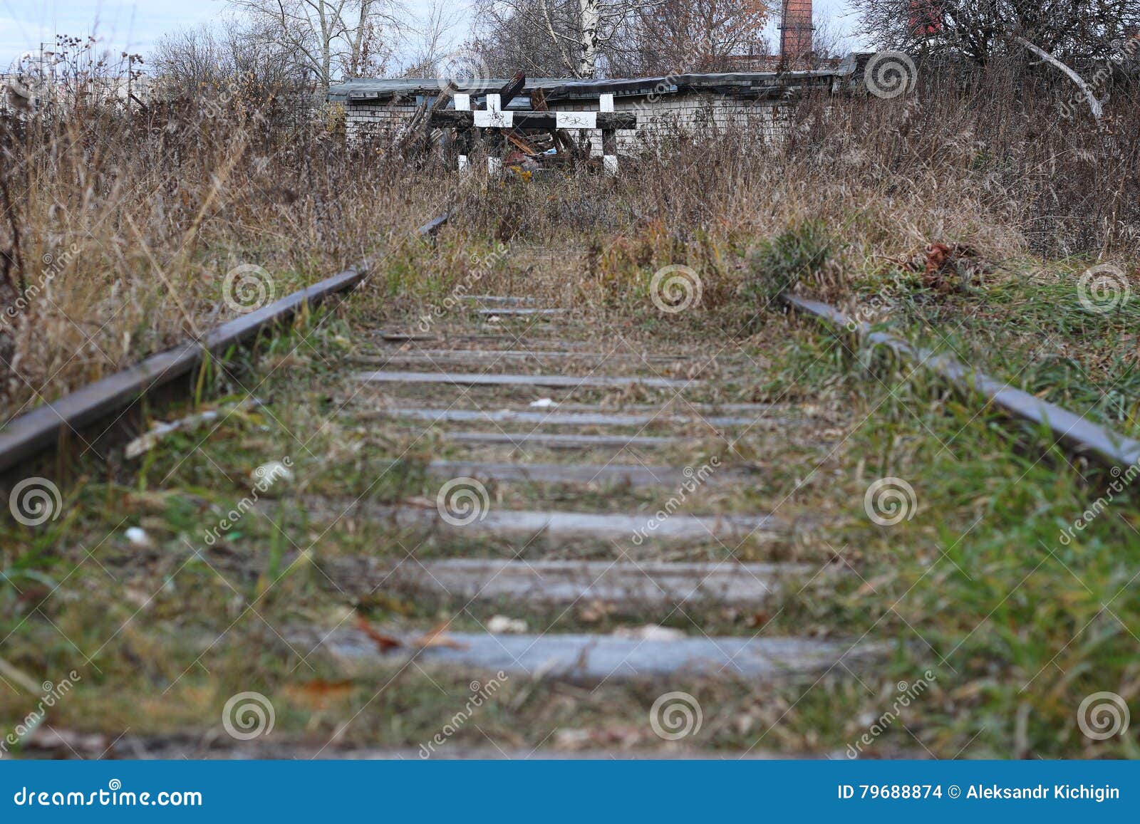 Railway rails stock photo. Image of detail, industry - 79688874