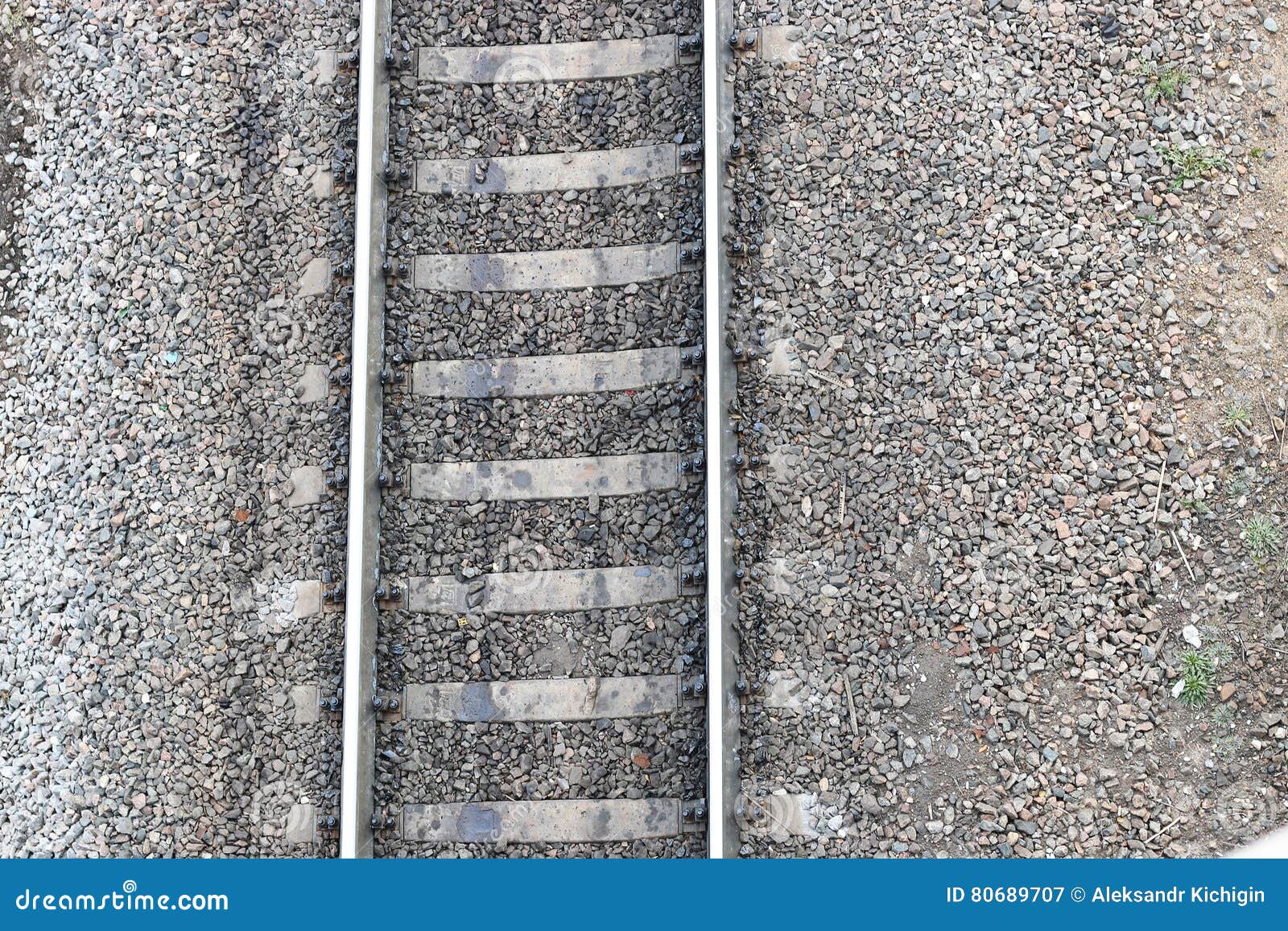 Railway rails stock image. Image of rail, detail, grunge - 80689707